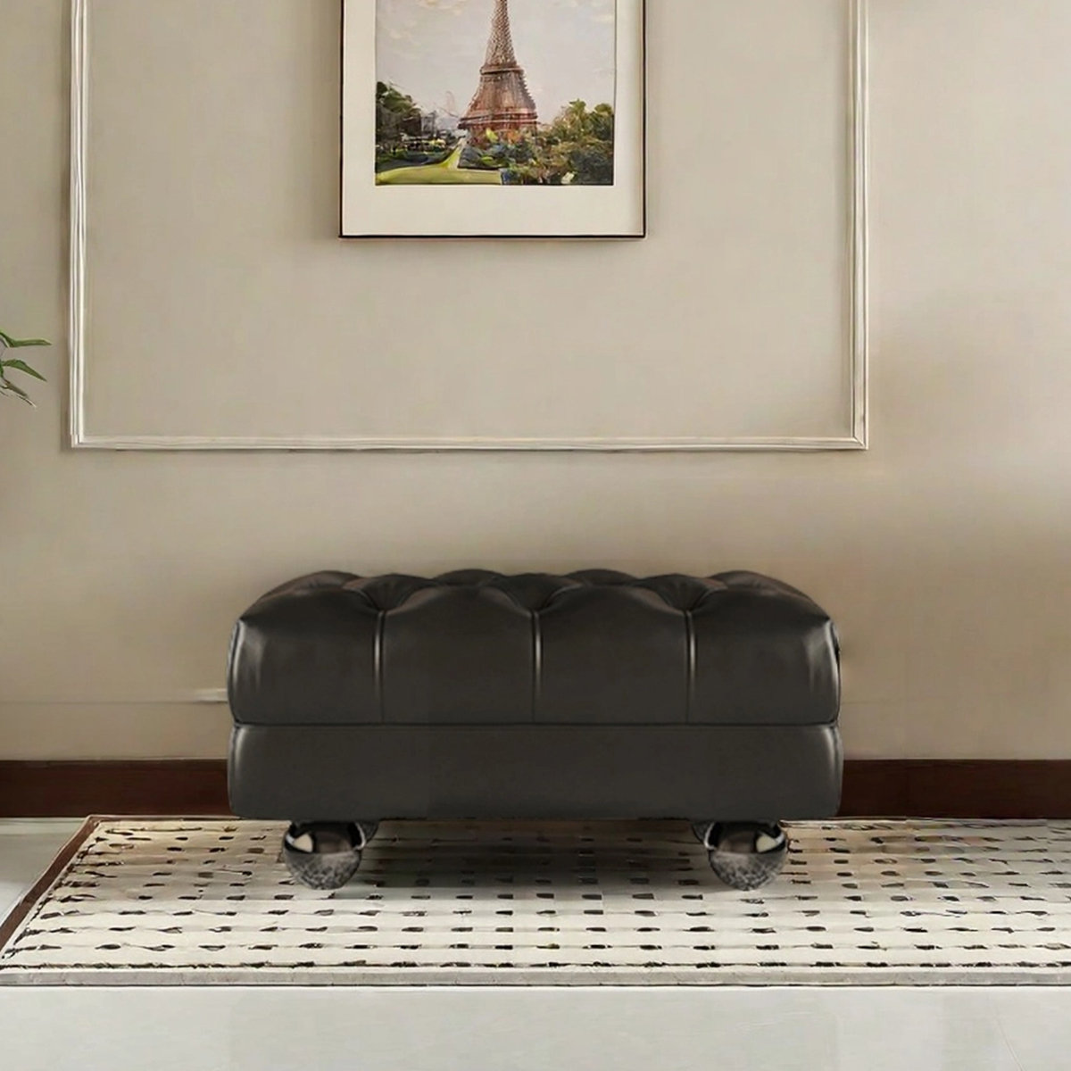 Red Barrel Studio® Simple bench cloakroom clothes rack rest area | Wayfair