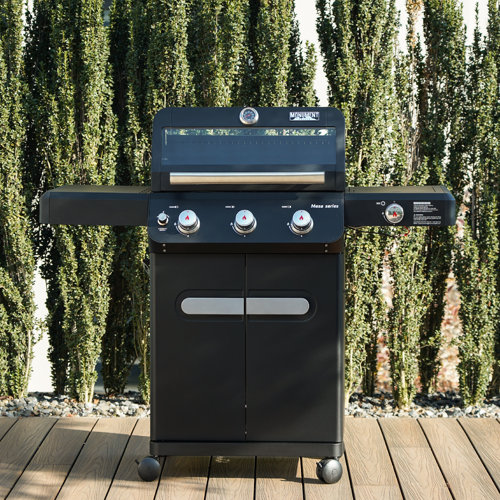 Monument Grills Mesa Series3-Burner 48000 BTU Propane Gas Grill with ...