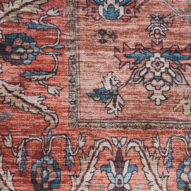 Birch Lane™ Lisle Machine Washable Oriental Rug & Reviews | Wayfair