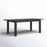 Lark Manor™ Ahupendra Black Dining Table with Butterfly Leaf | Wayfair