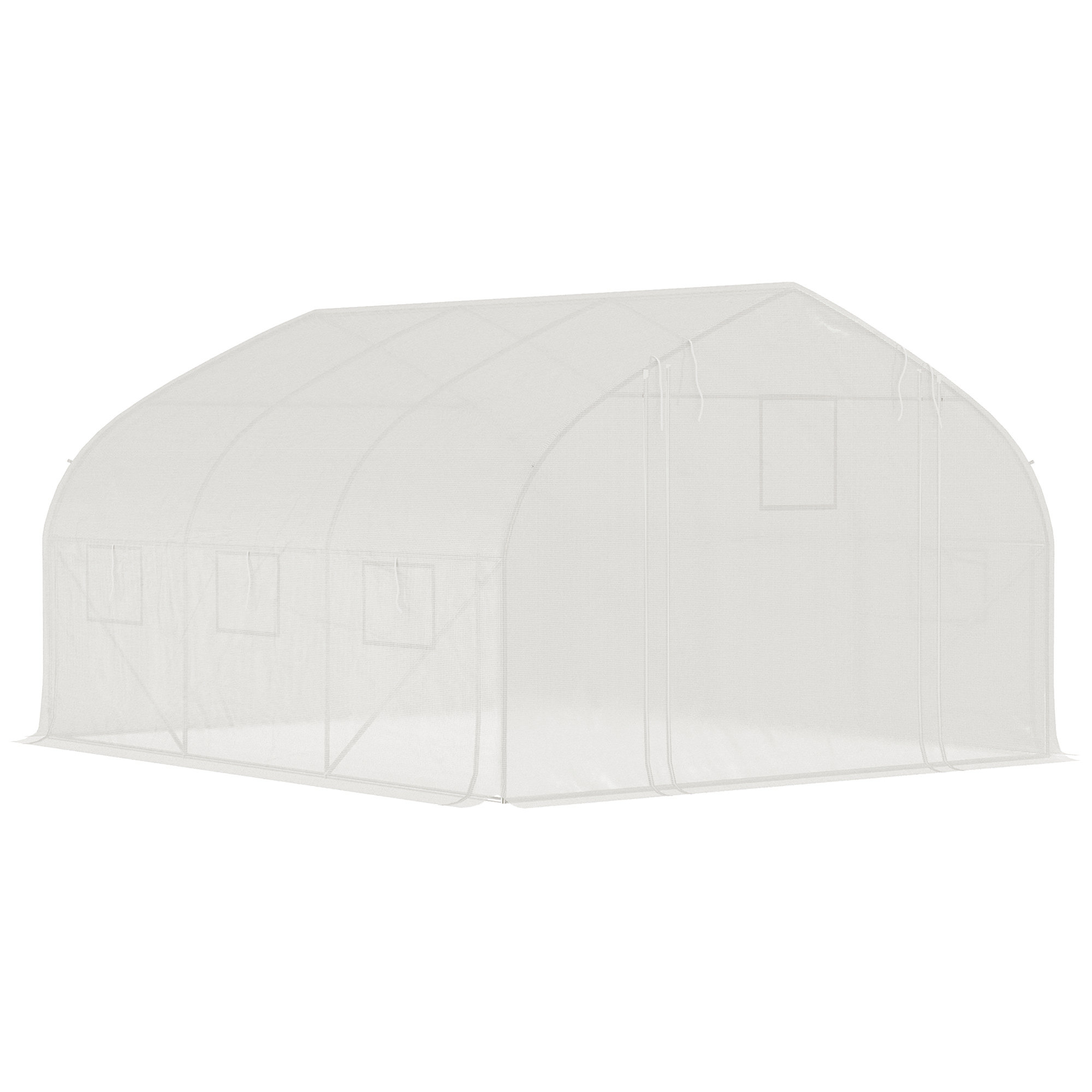 DELTA FURNITURE Walk-in Tunnel Hoop Greenhouse | Wayfair