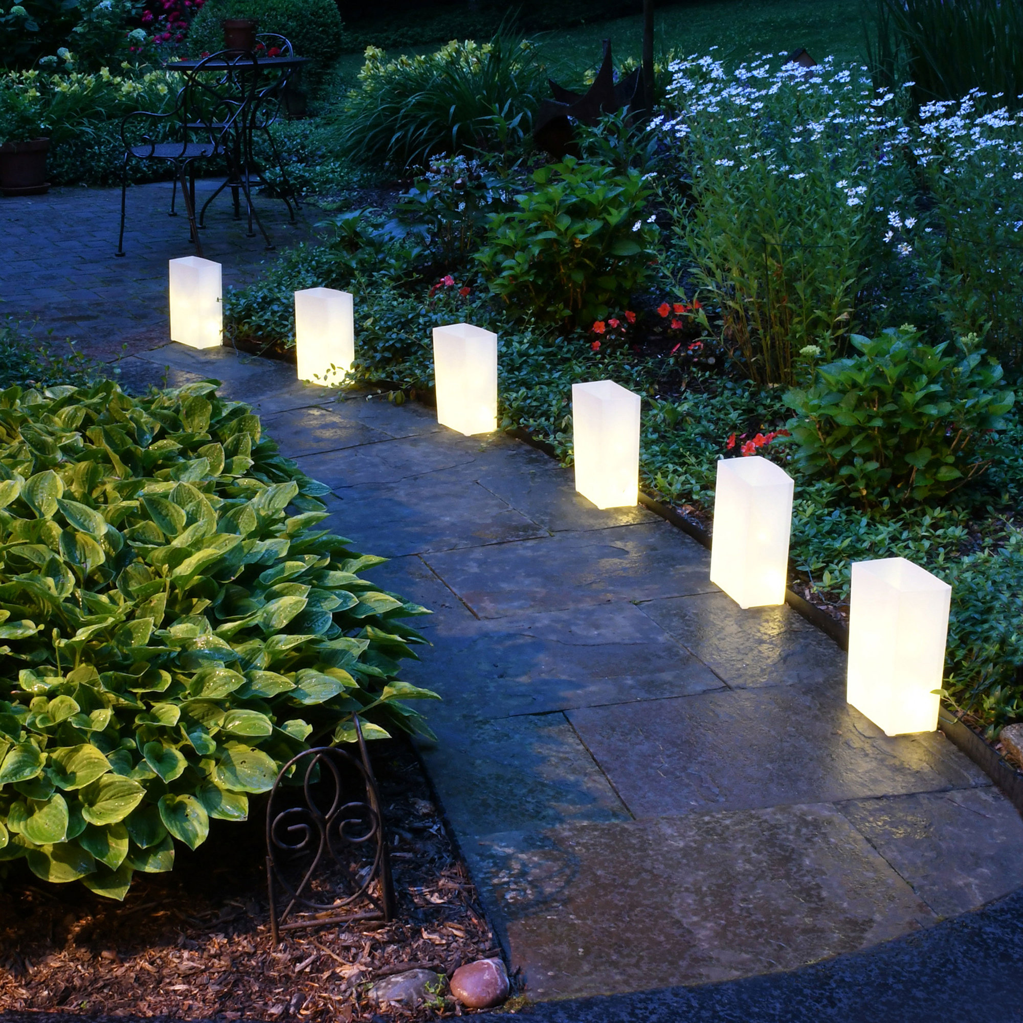 The Holiday Aisle® Battery Luminary & Pathway Lights & Reviews | Wayfair