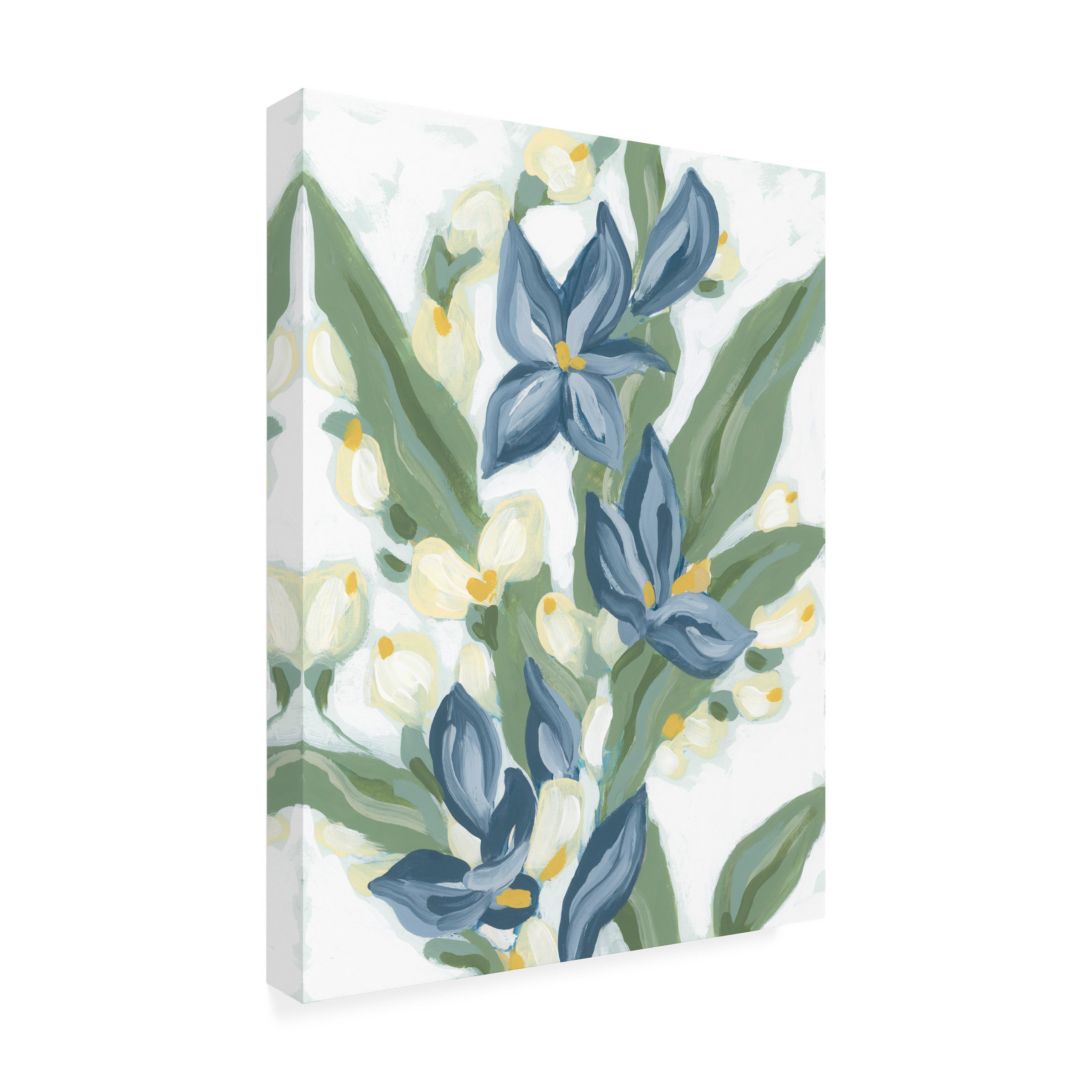 Red Barrel Studio® June Erica Vess Blue Nettle II Canvas Art | Wayfair
