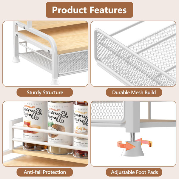 MARLIN MANUFACTURING COMPANY, INCORPORATED Coffee Syrup Rack Organizer ...