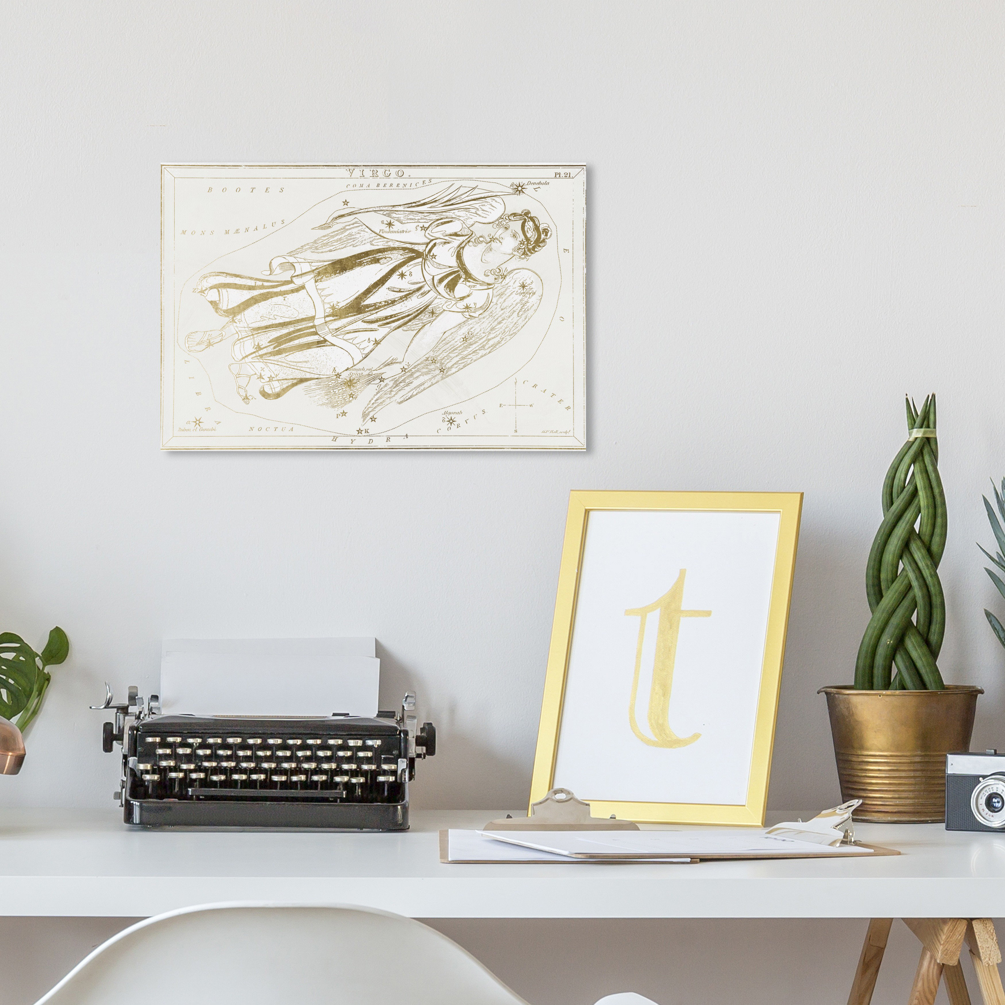 Oliver Gal Prints Spiritual and Religious Virgo Major and Minor Zodiac ...