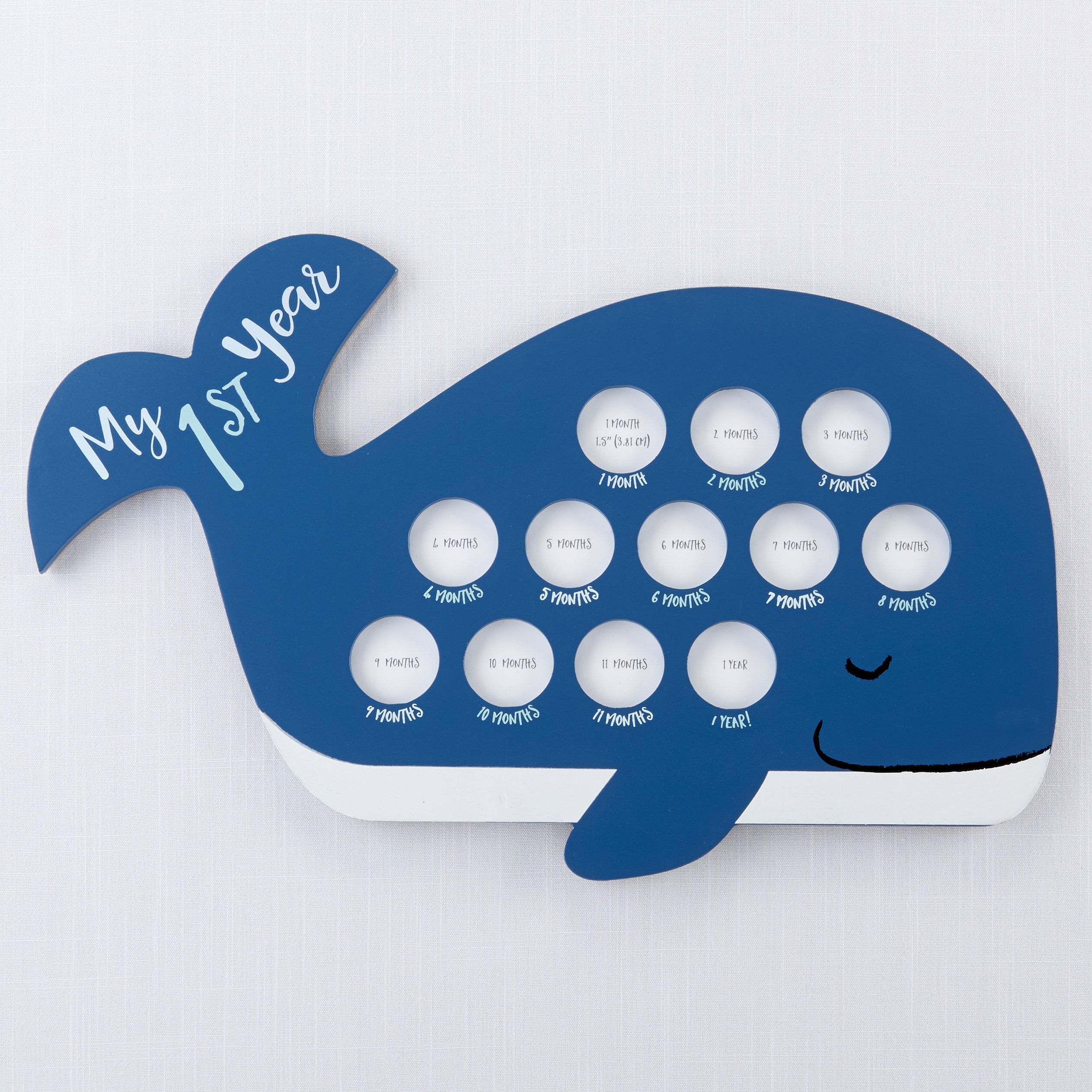 Harriet Bee Eppler My First Year Whale Picture Frame & Reviews | Wayfair