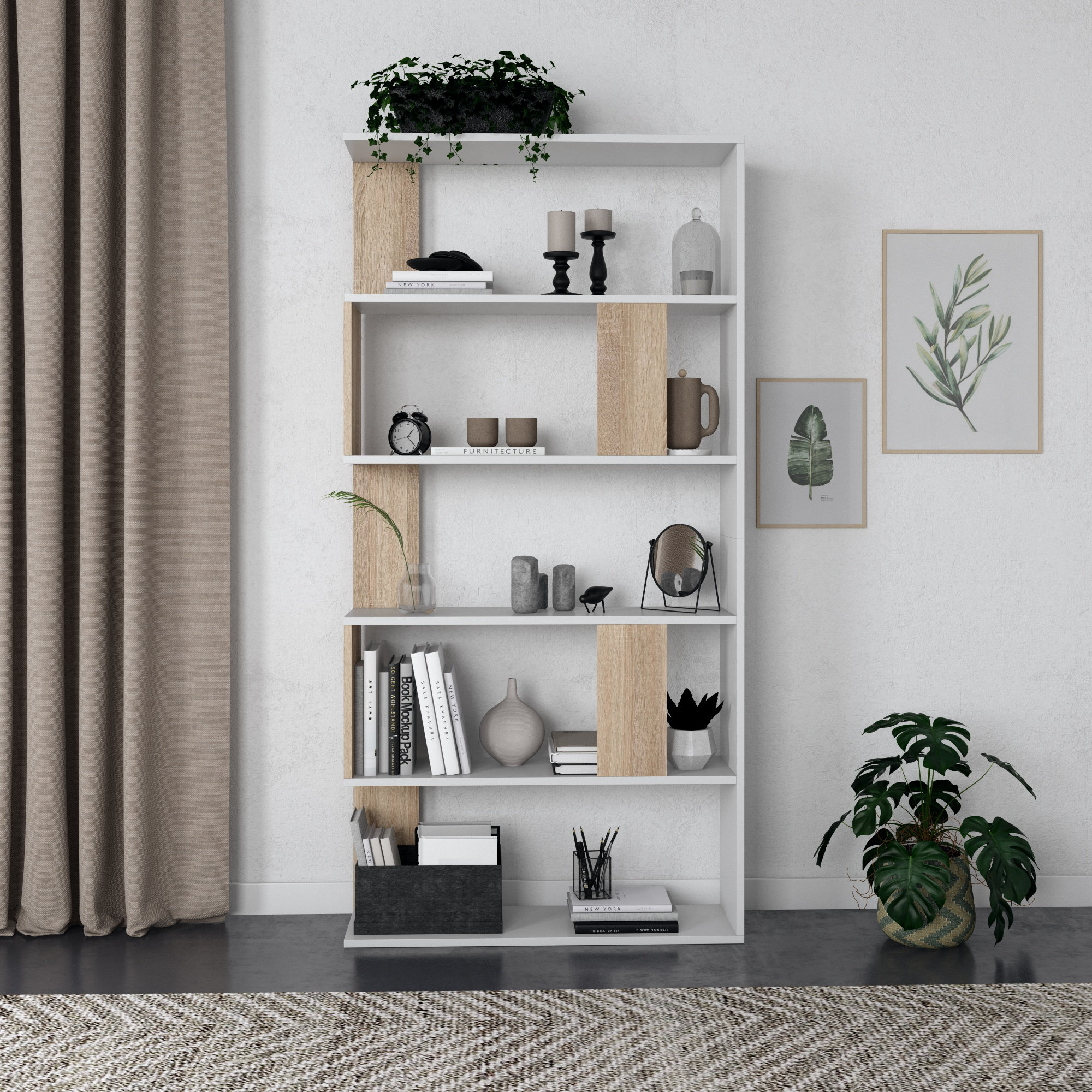 George Oliver Chesterine Casoria Bookcase - Wayfair Canada