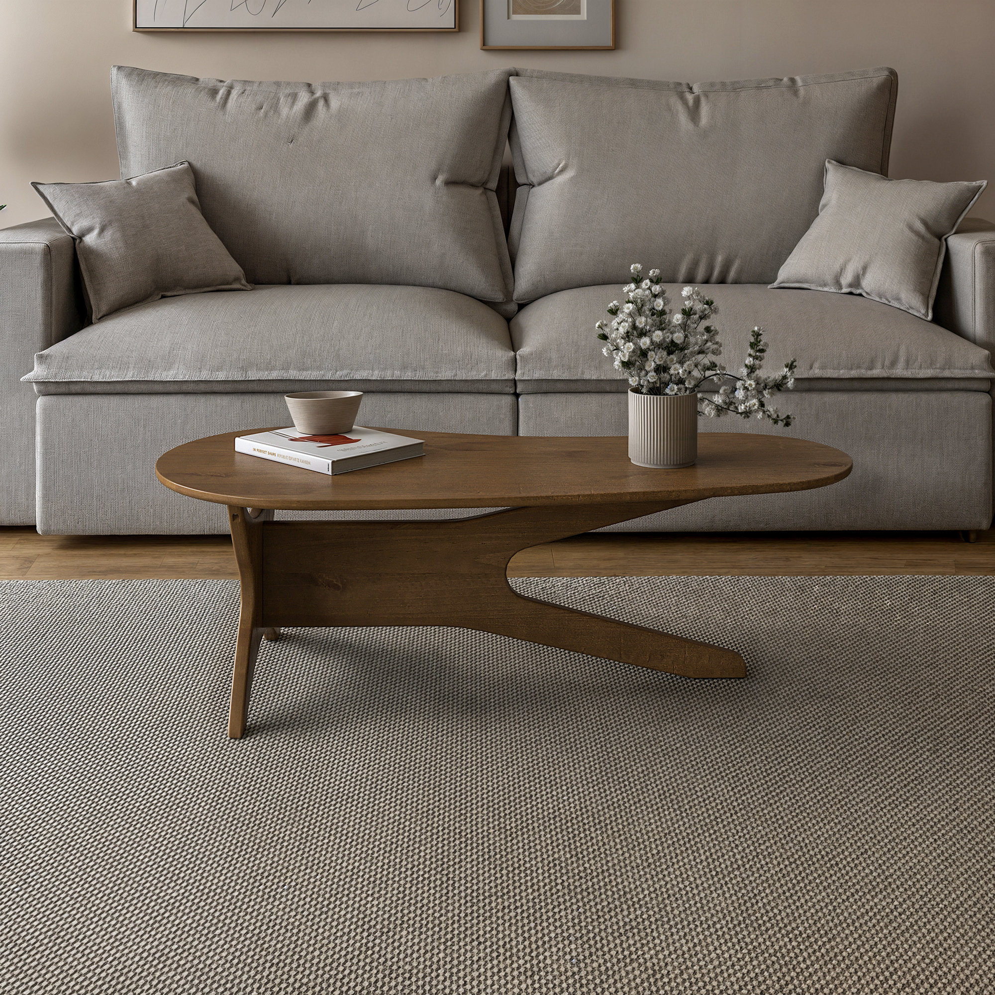 Wrought Studio™ Mid Century Coffee Table & Reviews | Wayfair