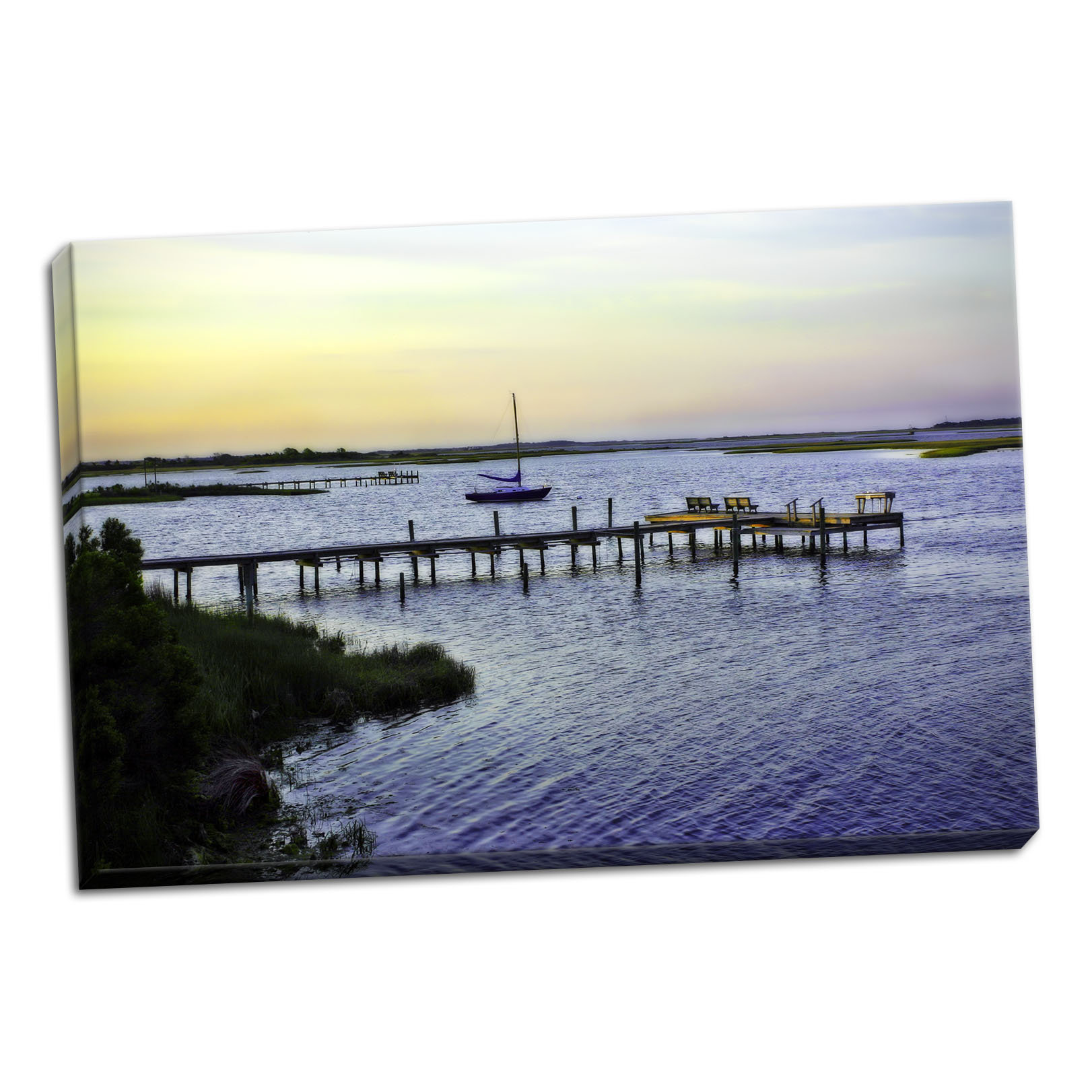 Breakwater Bay Taylor Bay - Wrapped Canvas Photograph Print | Wayfair