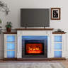 Ivy Bronx Raegyn 71.5'' W Electric Fireplace & Reviews | Wayfair