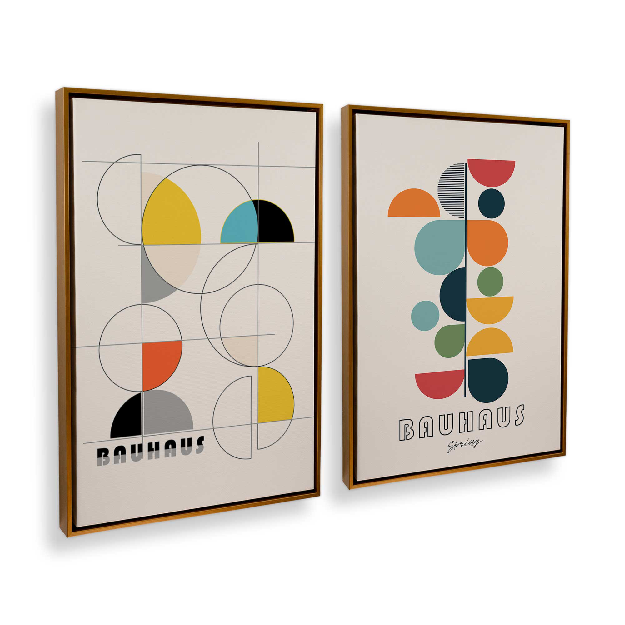 Corrigan Studio Bauhaus Spring Colours Set of 2 - Wayfair Canada