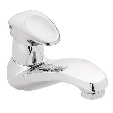 Moen M-Press One Handle Centerset Metering Bathroom Single Hole Faucet ...