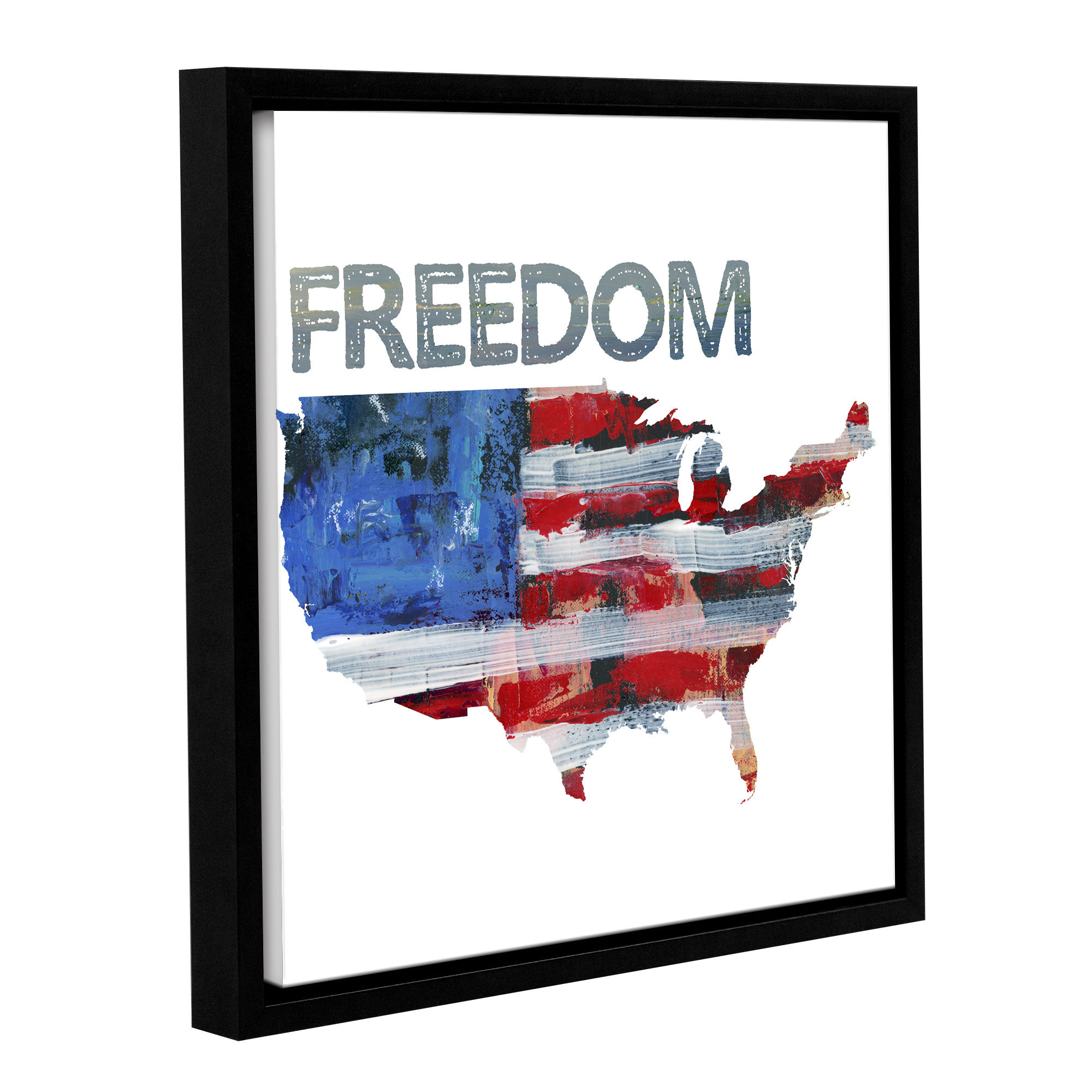 Trinx 'Freedom' Framed Textual Art - Wayfair Canada