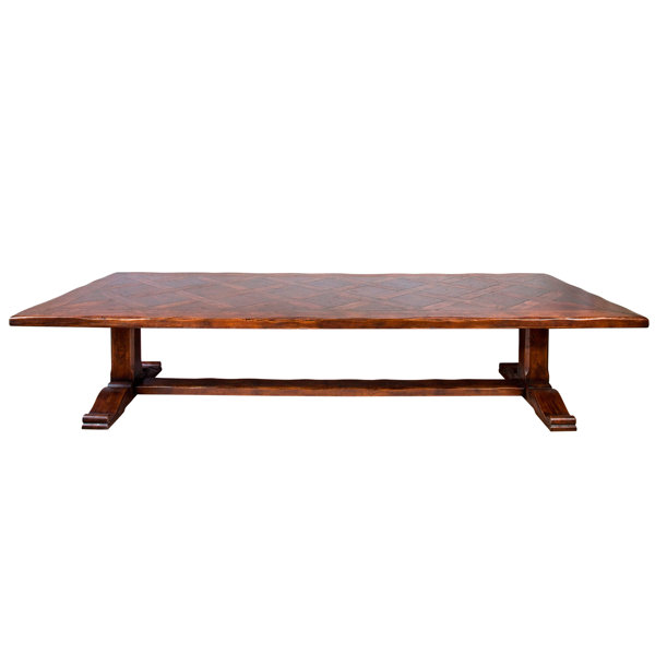 Michel Ferrand Solid Wood Base Dining Table | Wayfair
