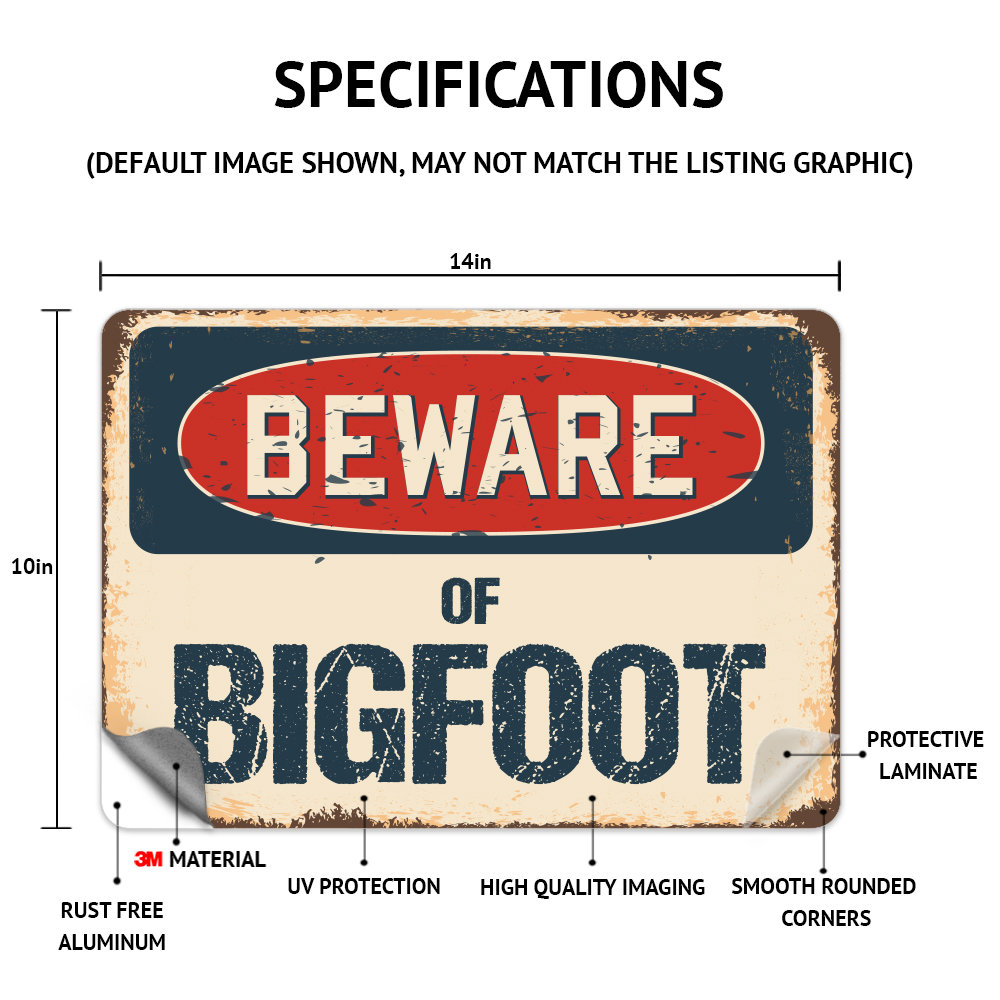 Trinx Beware Of Buckeye Rustic Sign | Rustic, Distressed Vintage Look ...