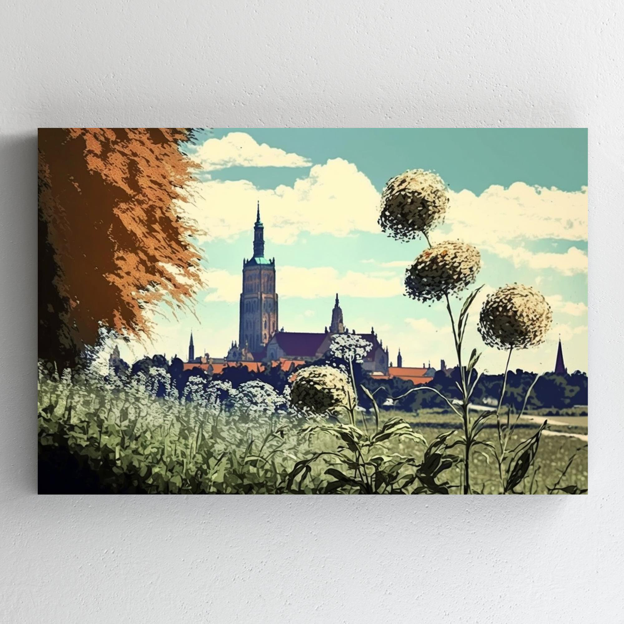 Winston Porter Daison Castle In The Countryside Cologne 2 On Canvas ...