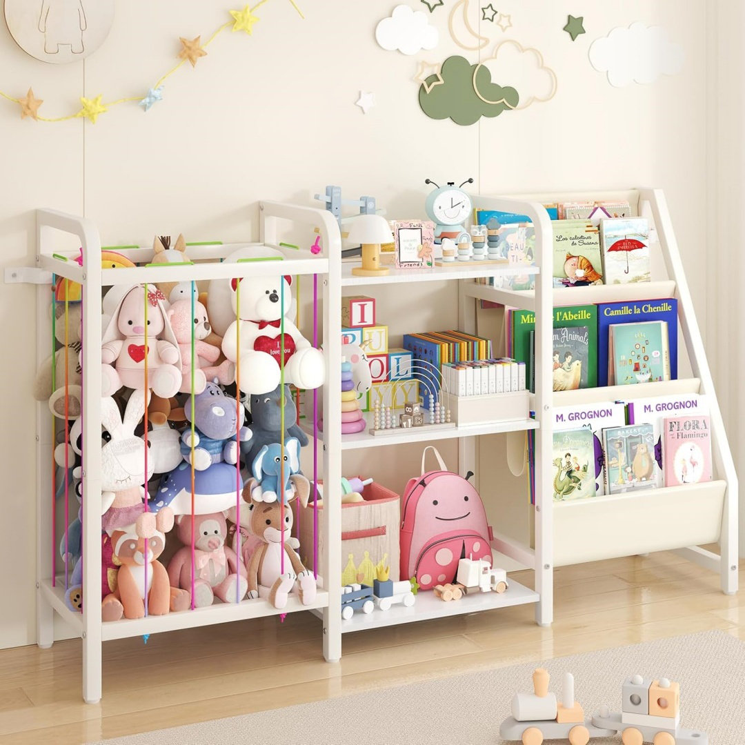Isabelle & Max™ 3-Tier Bookshelf And Toy Storage, For Bedroom, Playroom ...