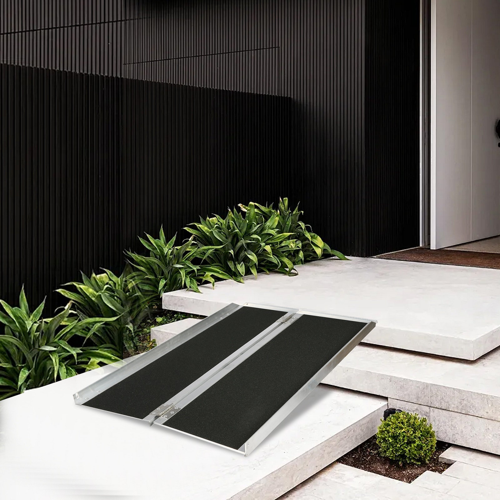 LUCKYREMORE 4FT Folding Wheelchair Ramp - Wayfair Canada