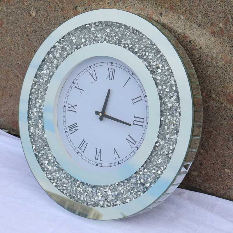 Everly Quinn Dildy Acrylic Wall Clock & Reviews | Wayfair