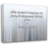 Ivy Bronx Artsy Quote By Gregg Korrol Gallery Wrapped Canvas | Wayfair
