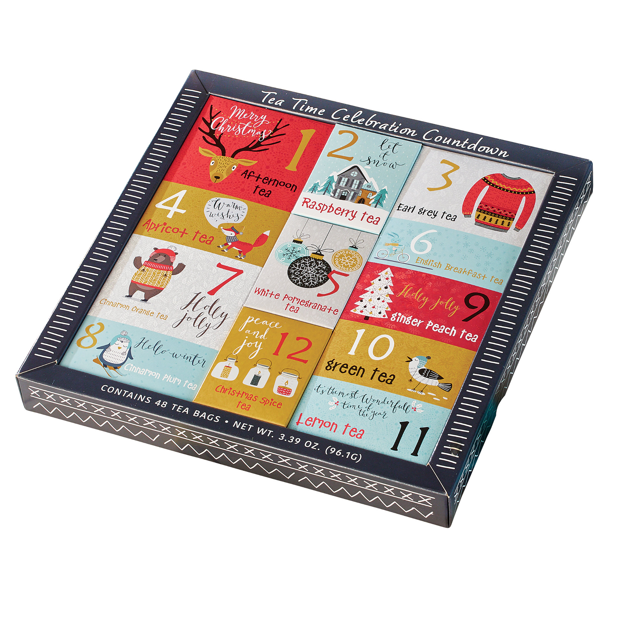 The Holiday Aisle® Tea Time Celebration Countdown Decoration Accent ...