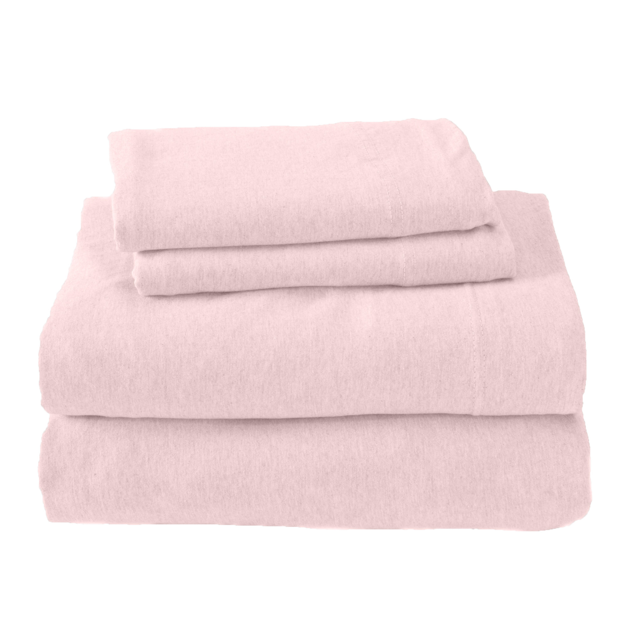 FreshFolds Elena Super Soft Heather Jersey Knit Sheet Set & Reviews ...