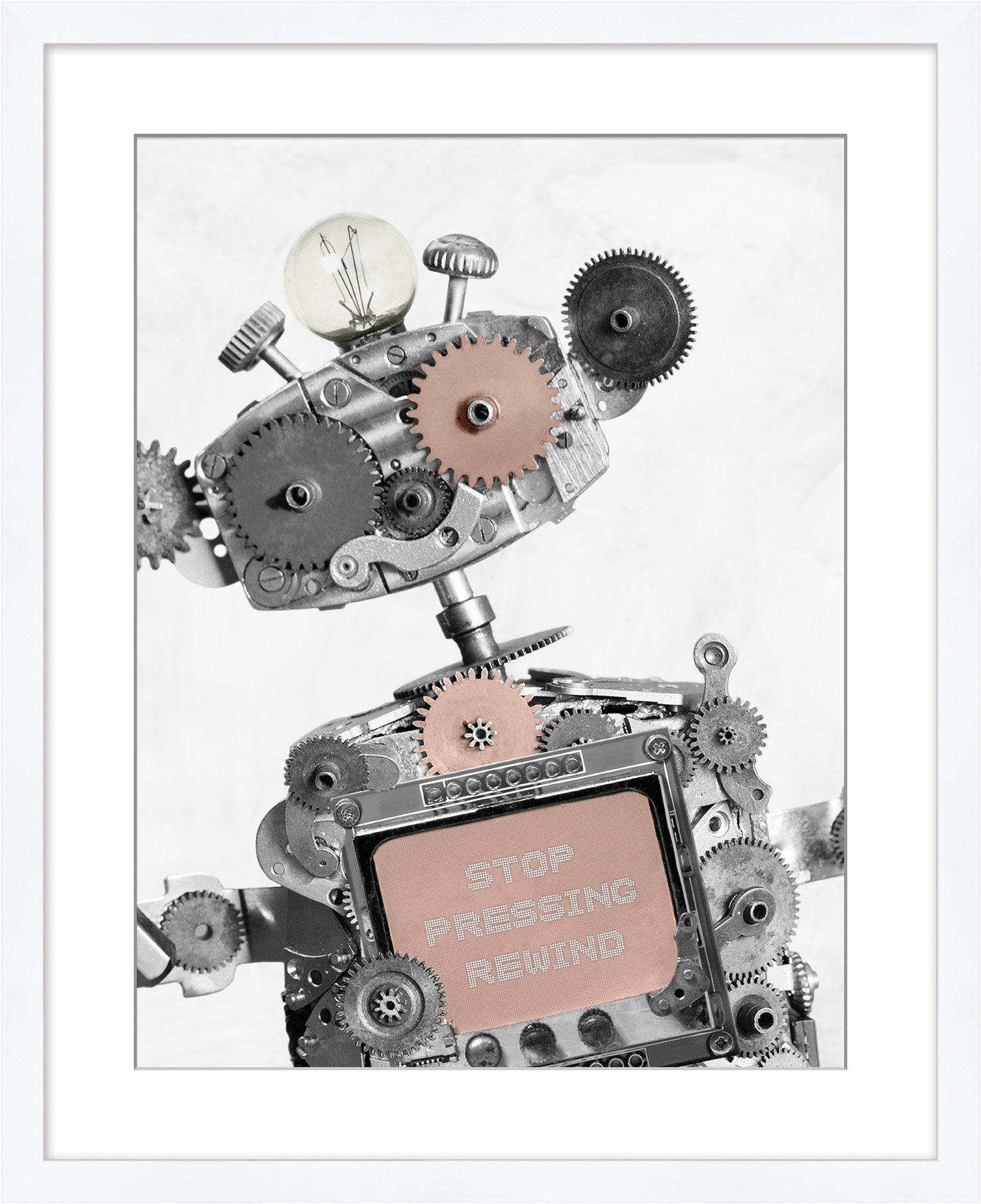 Wendover Art Group Robot Take Over 2 by Mat Sanders - Picture Frame ...