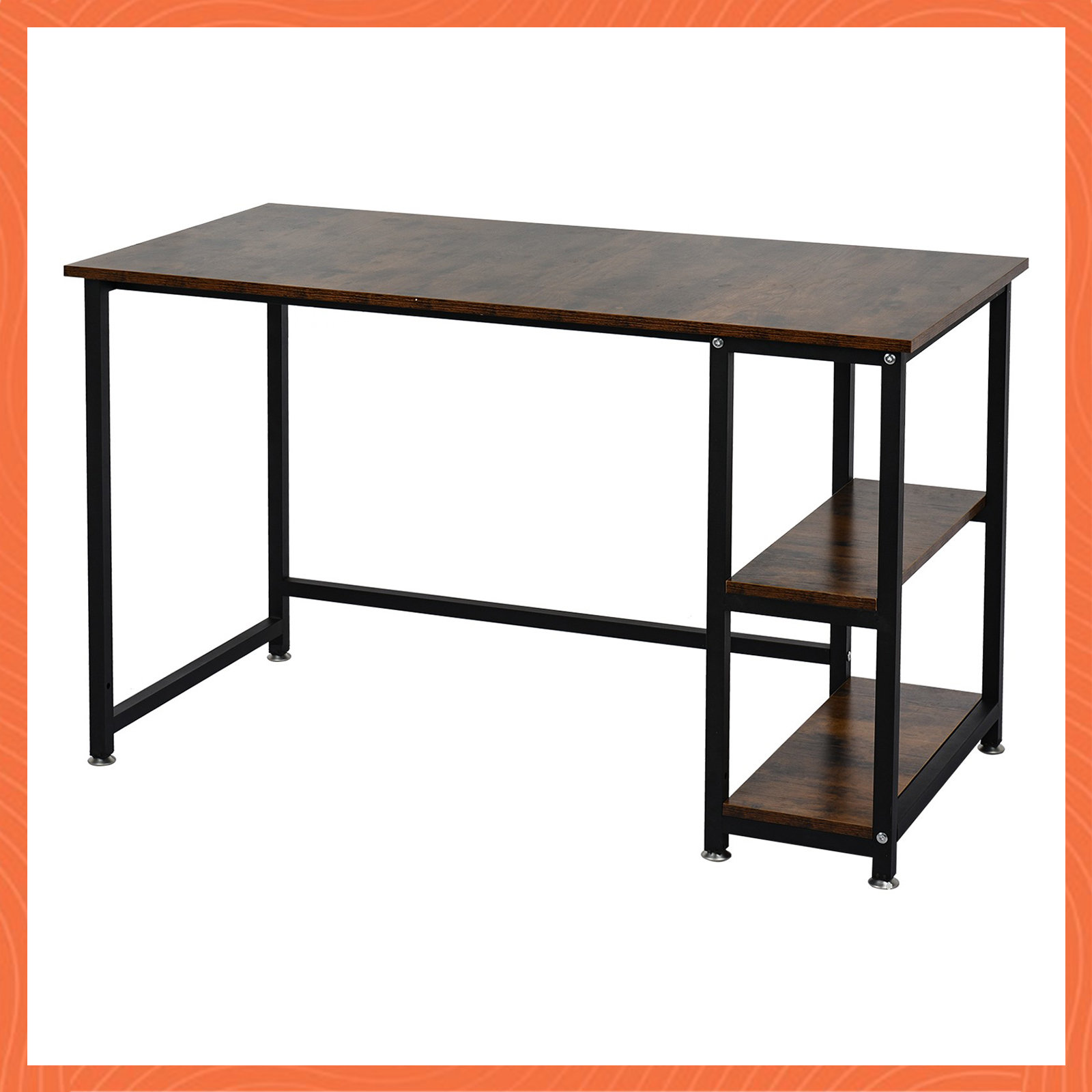 17 Stories Metal Base Computer Desk | Wayfair