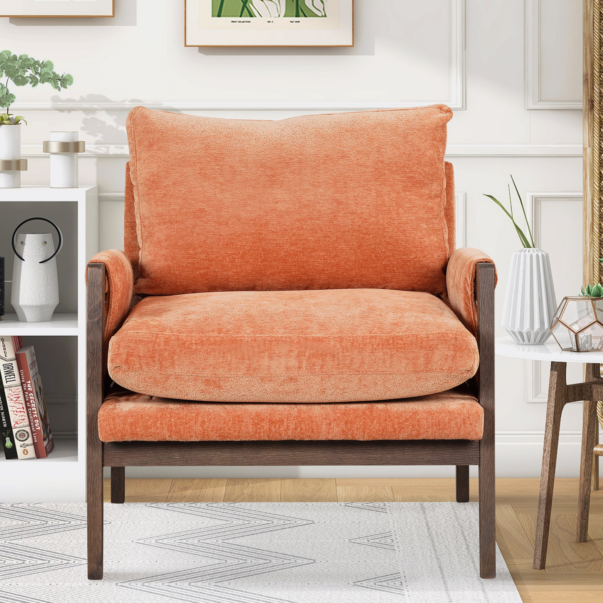 George Oliver Chaise d'appoint Blerton et Commentaires - Wayfair Canada