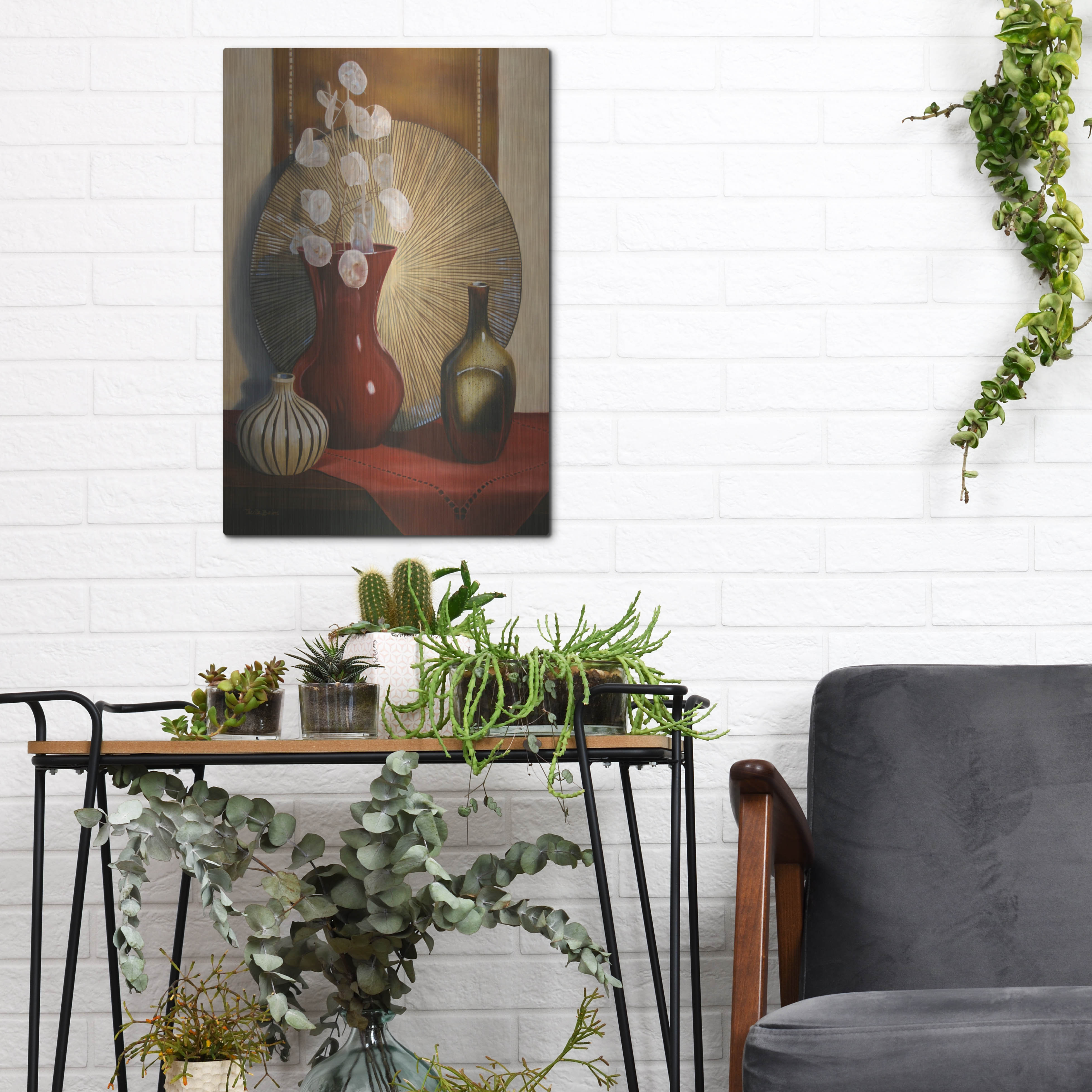 Winston Porter " Still Life With Red Vase " by Cecile Baird | Wayfair