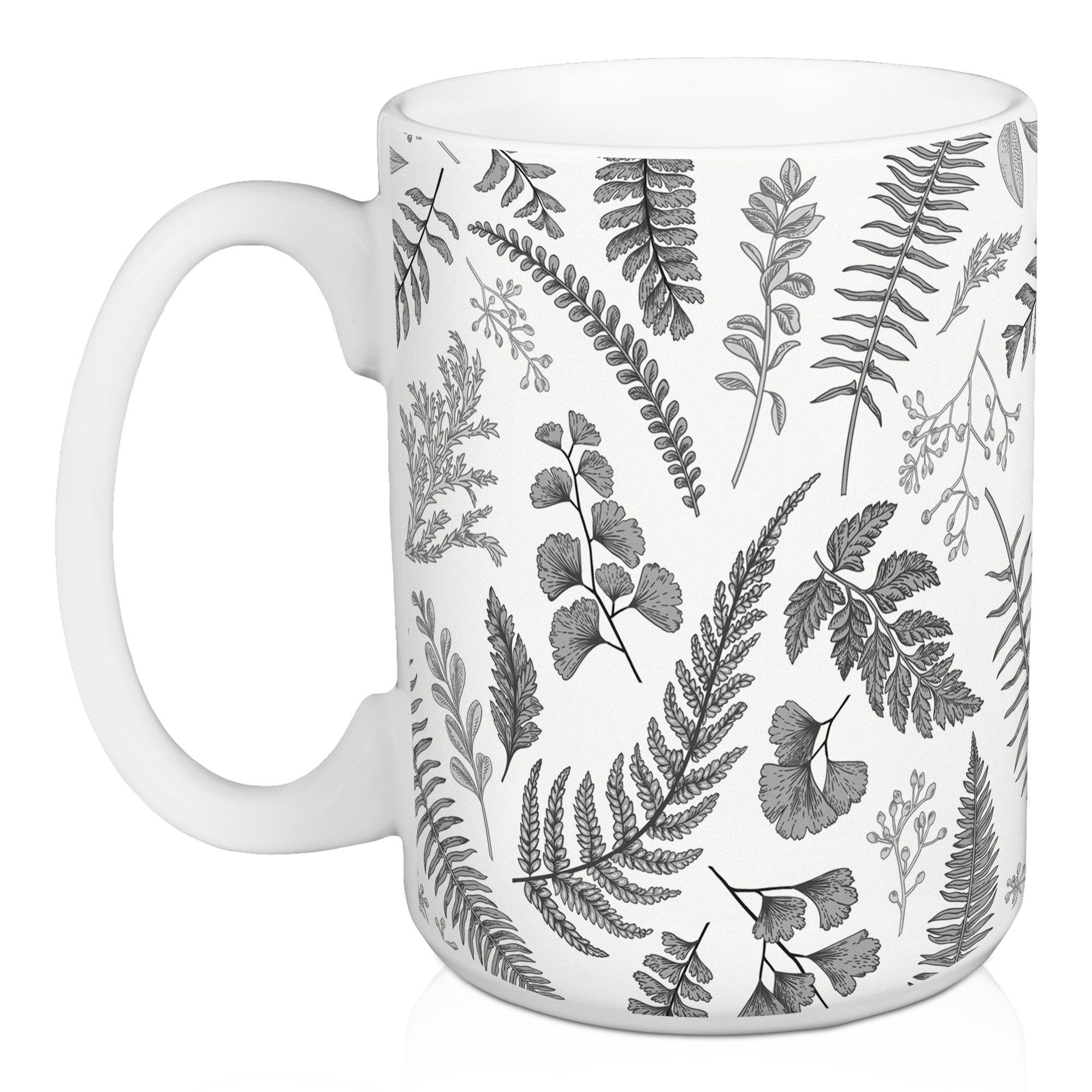 Red Barrel Studio® Botanical Pattern Mug | Wayfair