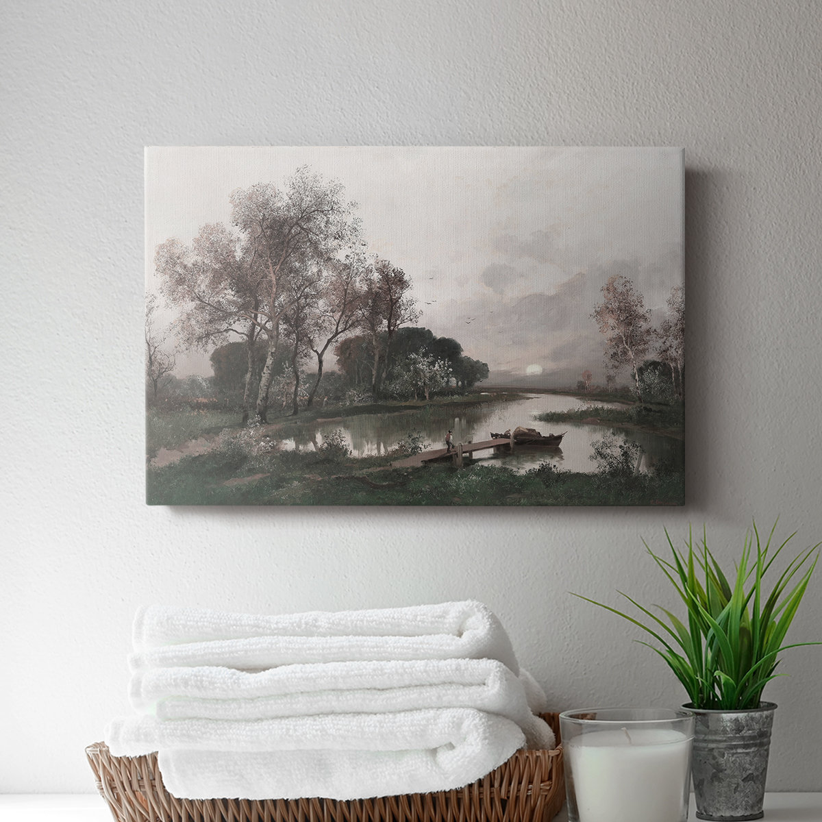 Winston Porter Vintage Landscapes-CCCLXXXVIII -Gallery Wrapped Cavas ...