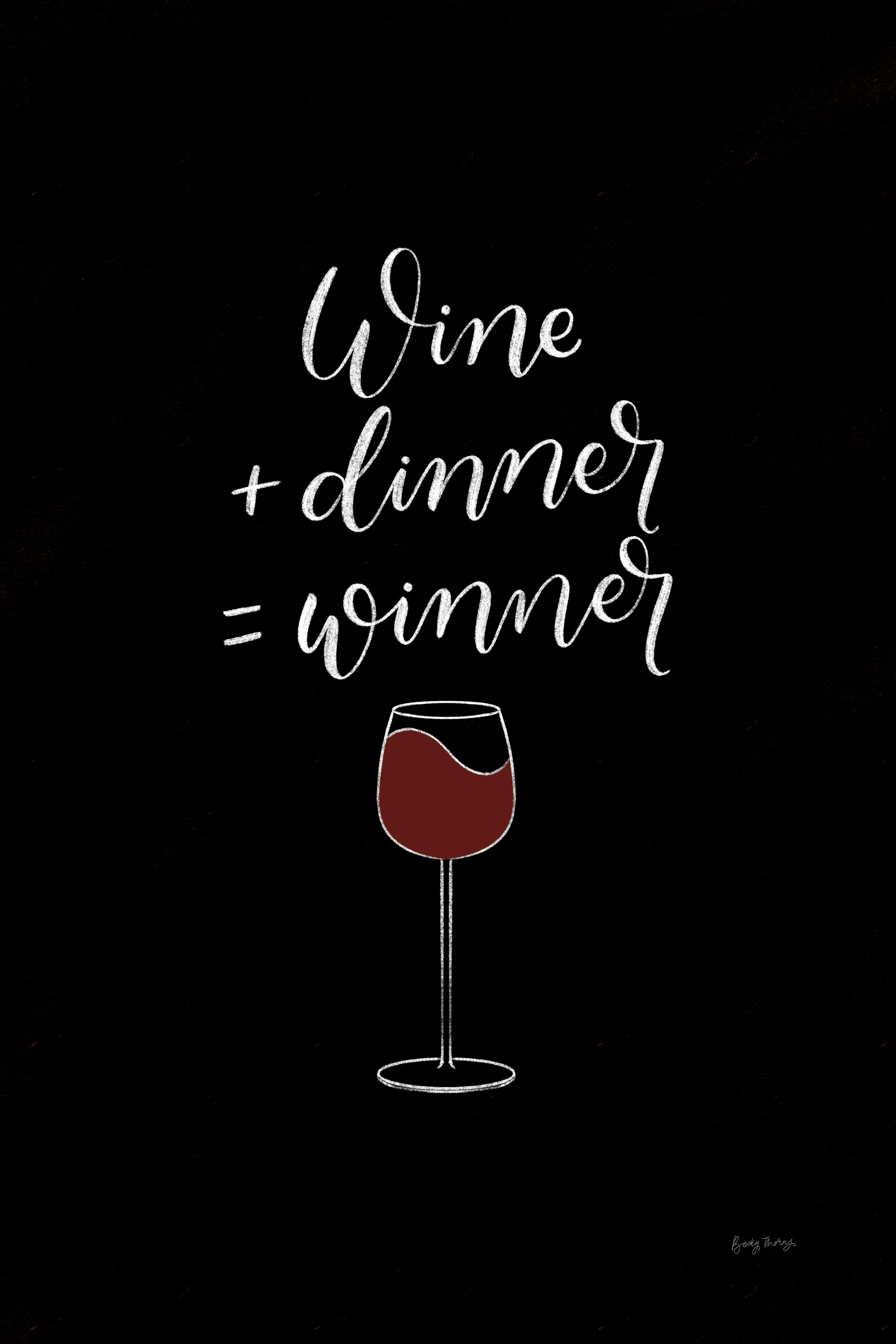 Trinx Kitchen Words III BW I | Wayfair