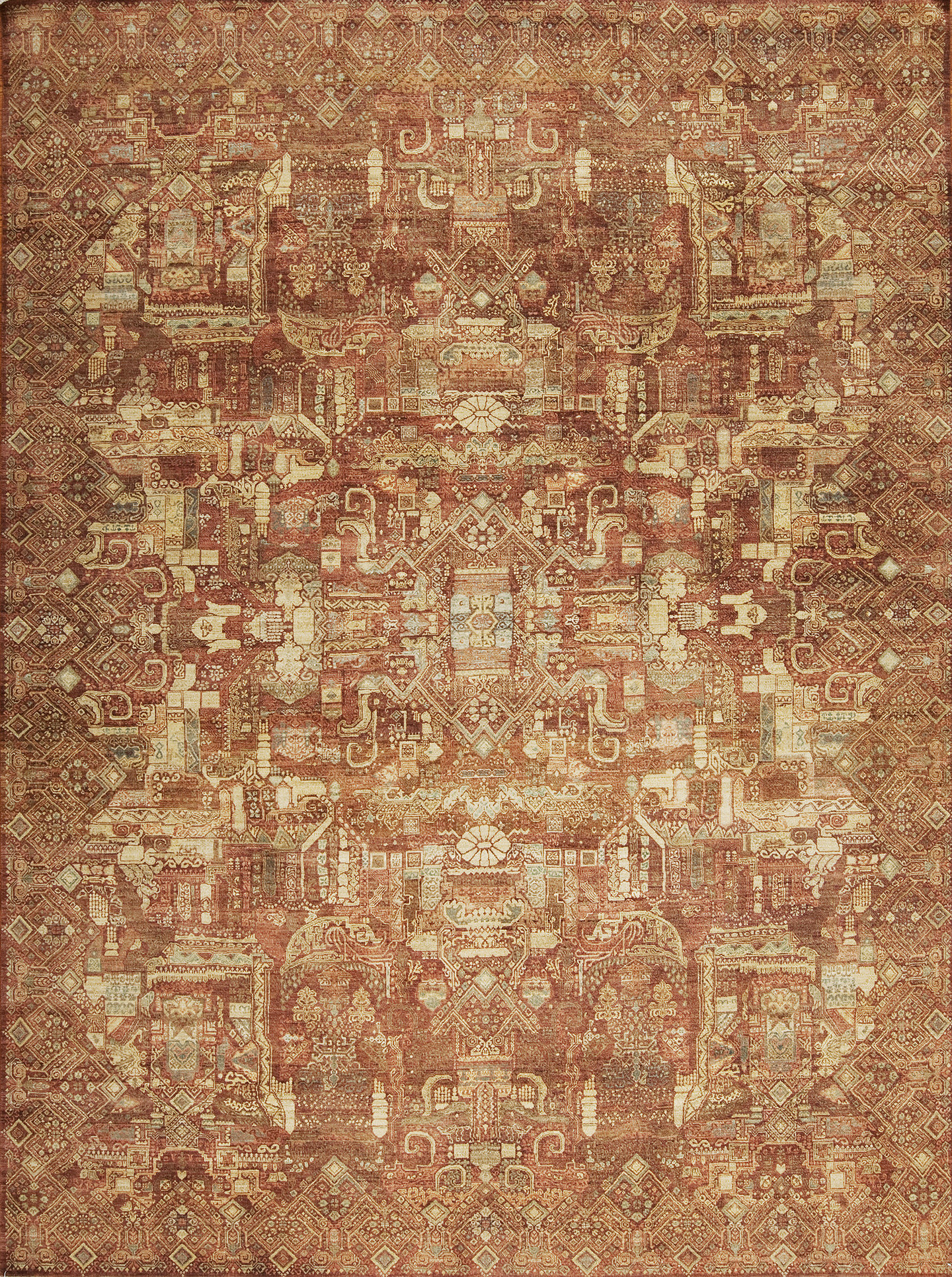 Samad Rugs Manhattan Collection One-of-a-Kind 9.1 X 12.0 Area Rug | Wayfair