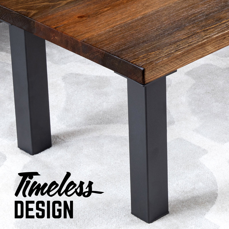 Latitude Run® Yar Modern Black Steel Table Legs & Reviews | Wayfair