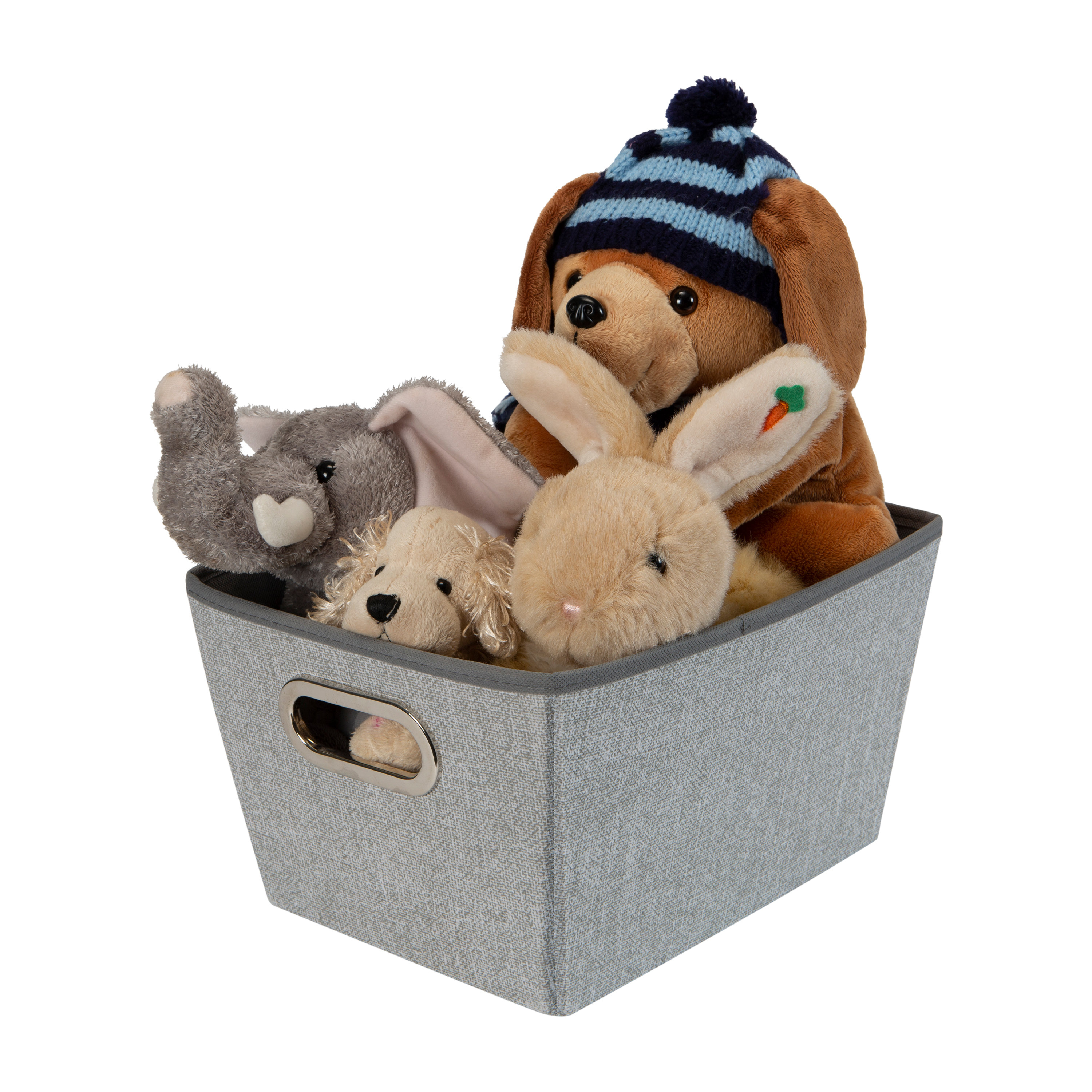 Simplify Large Grommet Storage Bin In Heather Grey - Wayfair Canada