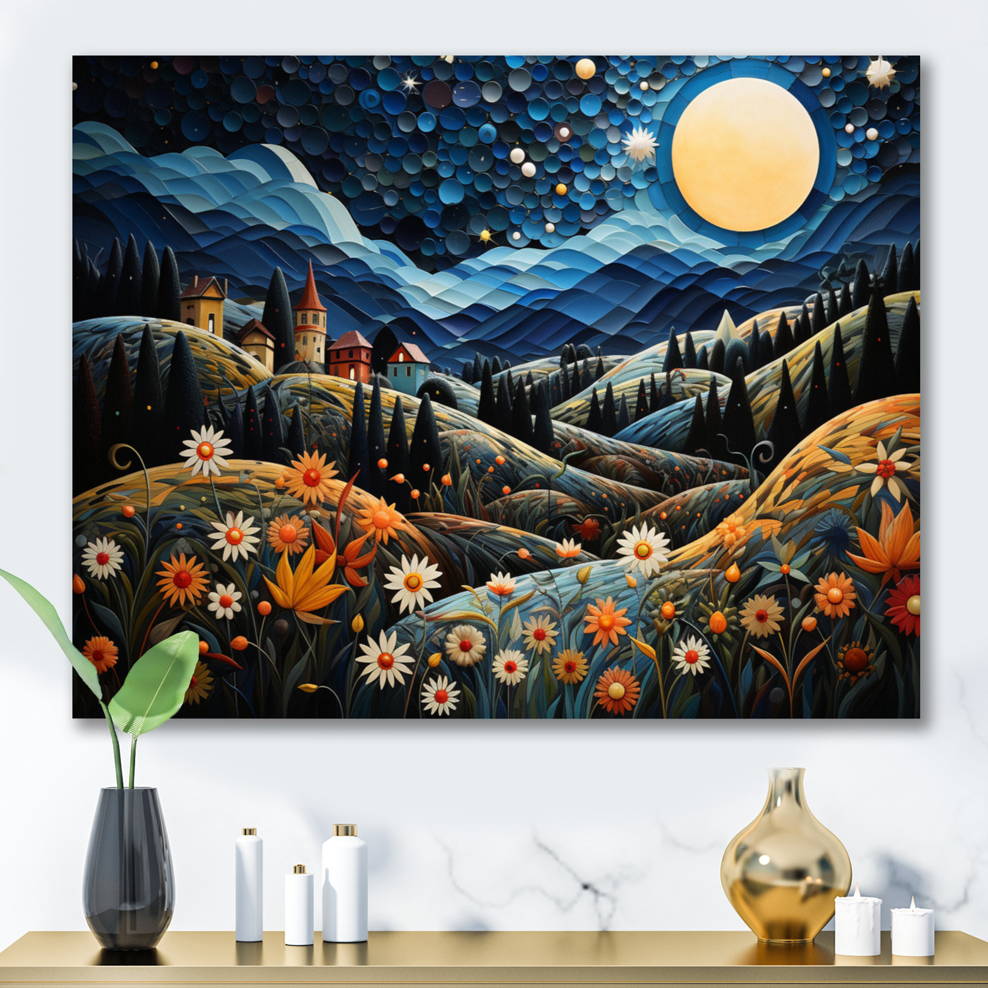 Millwood Pines Bezawit French Village in the Alps IV - Print | Wayfair