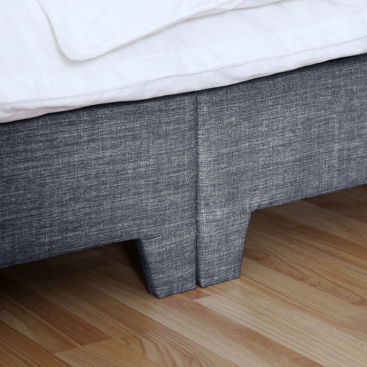 Latitude Run® Agamjit Full Bed Frame With Headboard | Upholstered ...