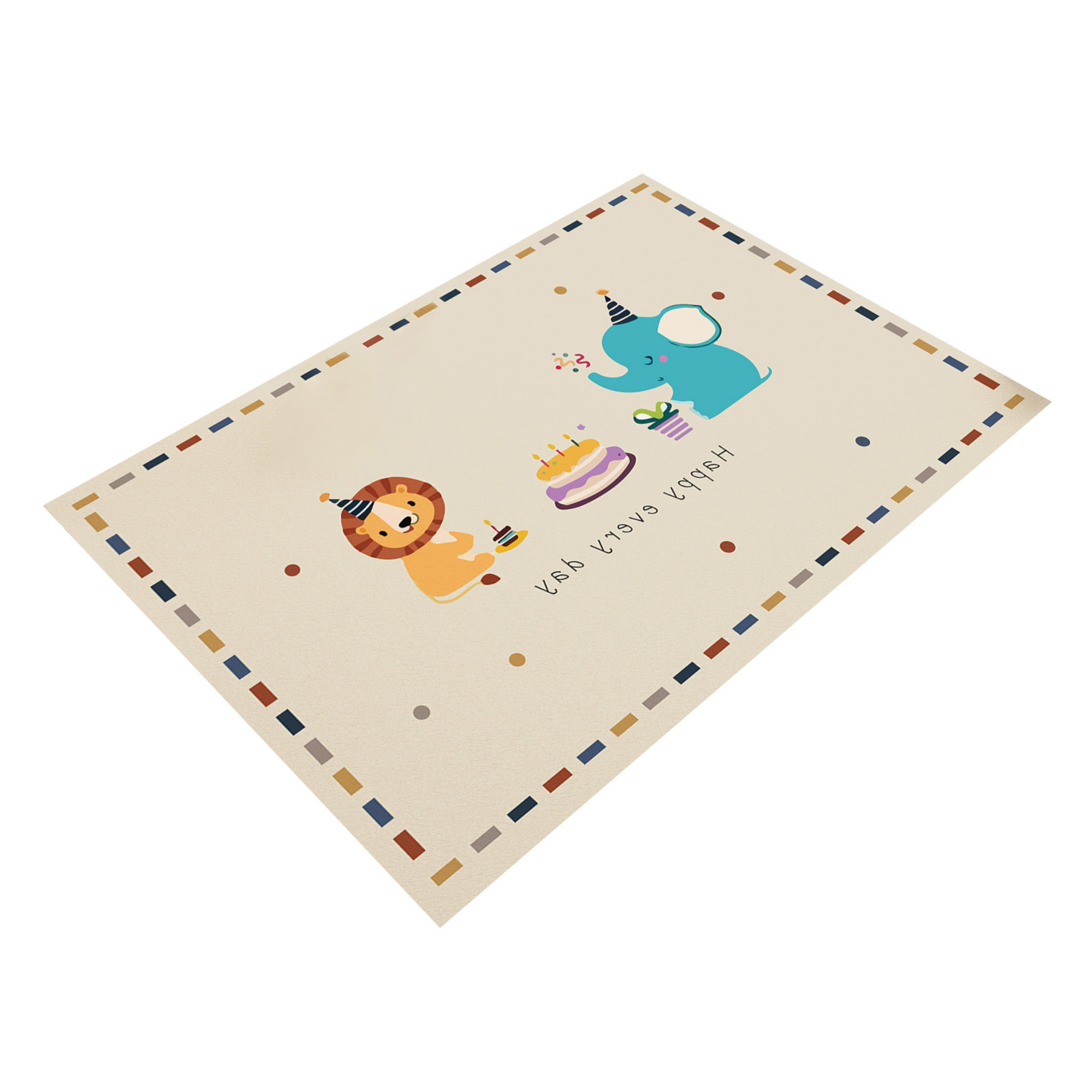 Dakota Fields Pet Mat, Waterproof And Urine Proof PVC Cat Specific Meal ...