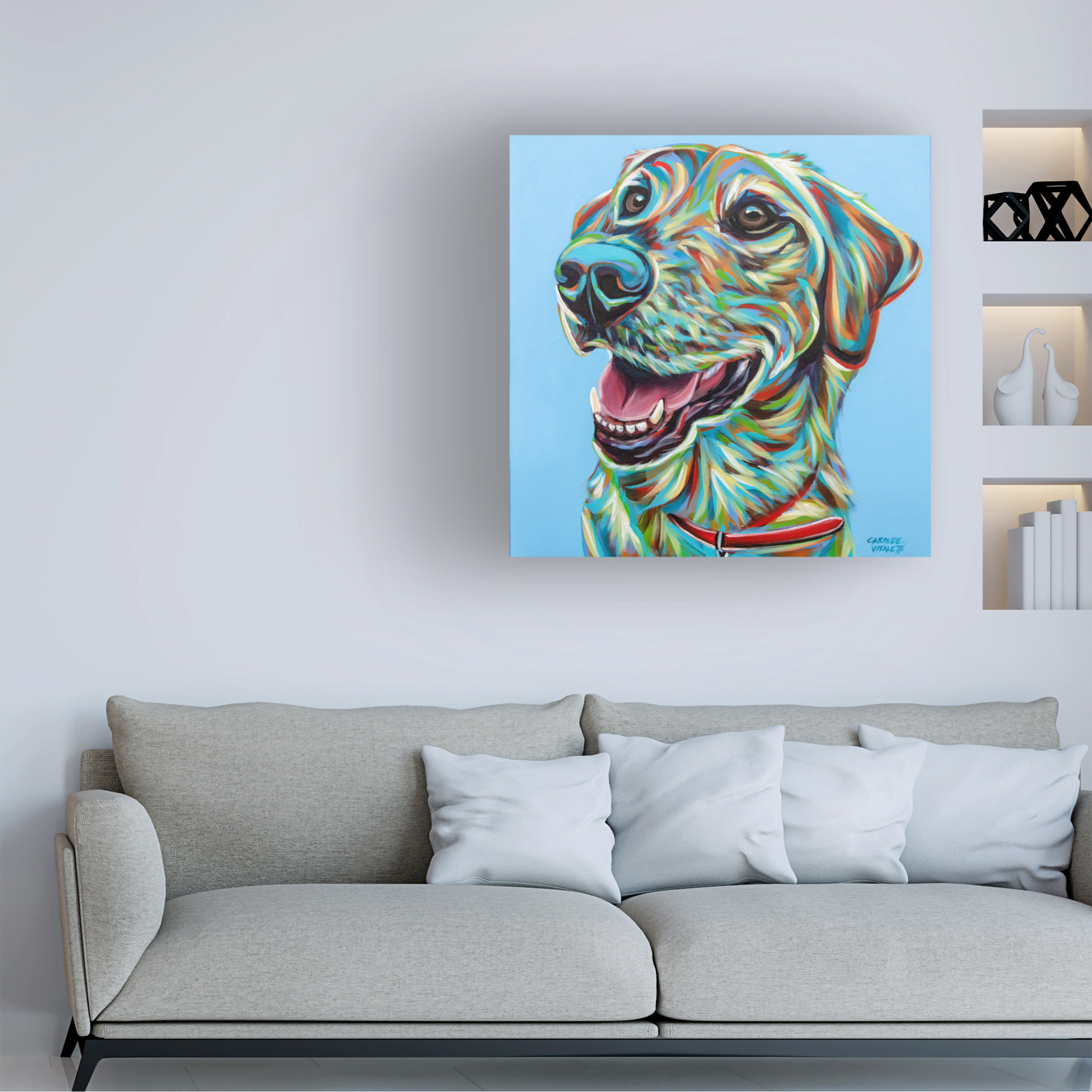 Lark Manor™ Carolee Vitaletti Happy Golden Canvas Wall Art | Wayfair