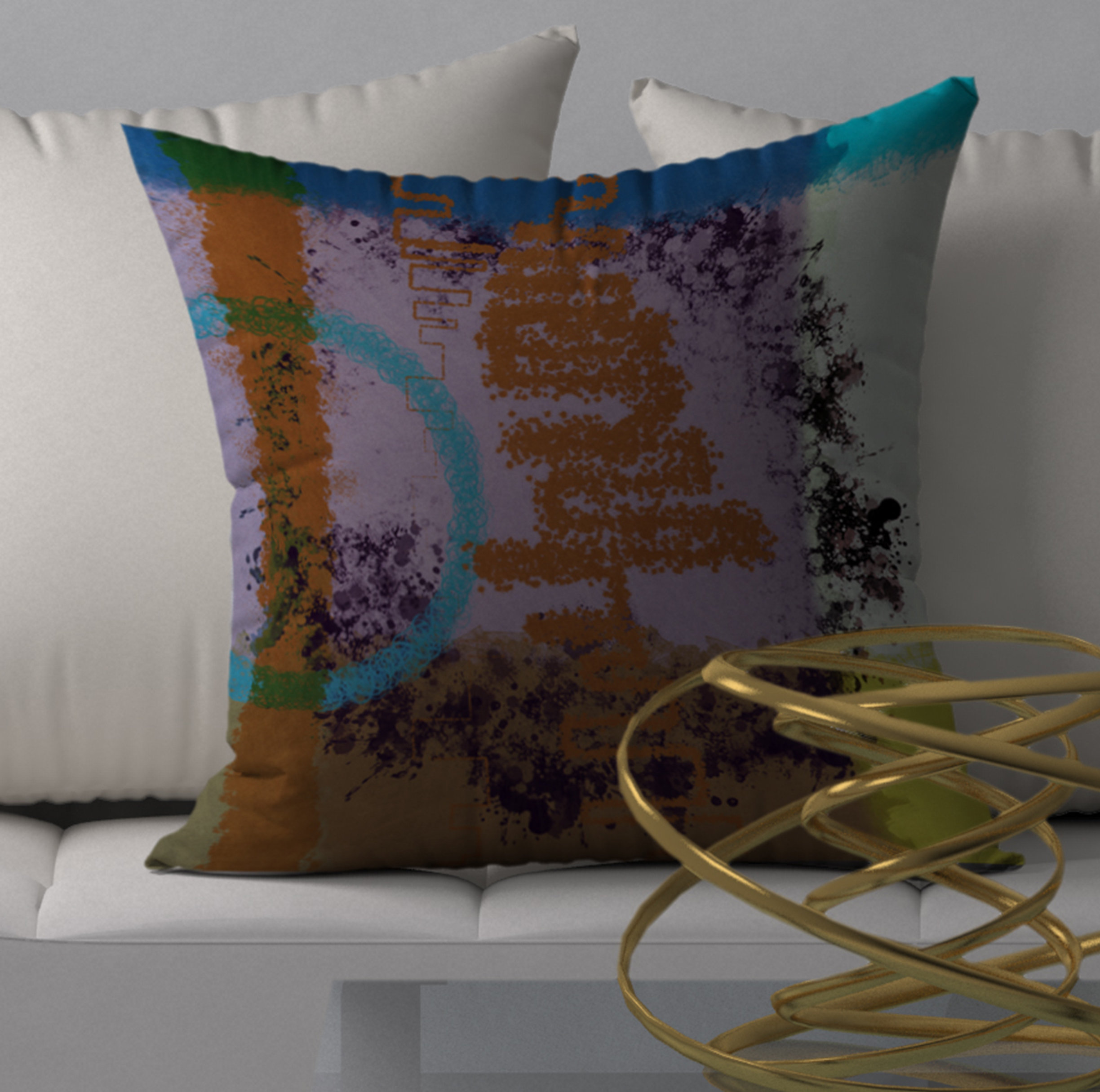 LeRoi Products Royal Invincible Square Pillow Cover & Insert | Wayfair