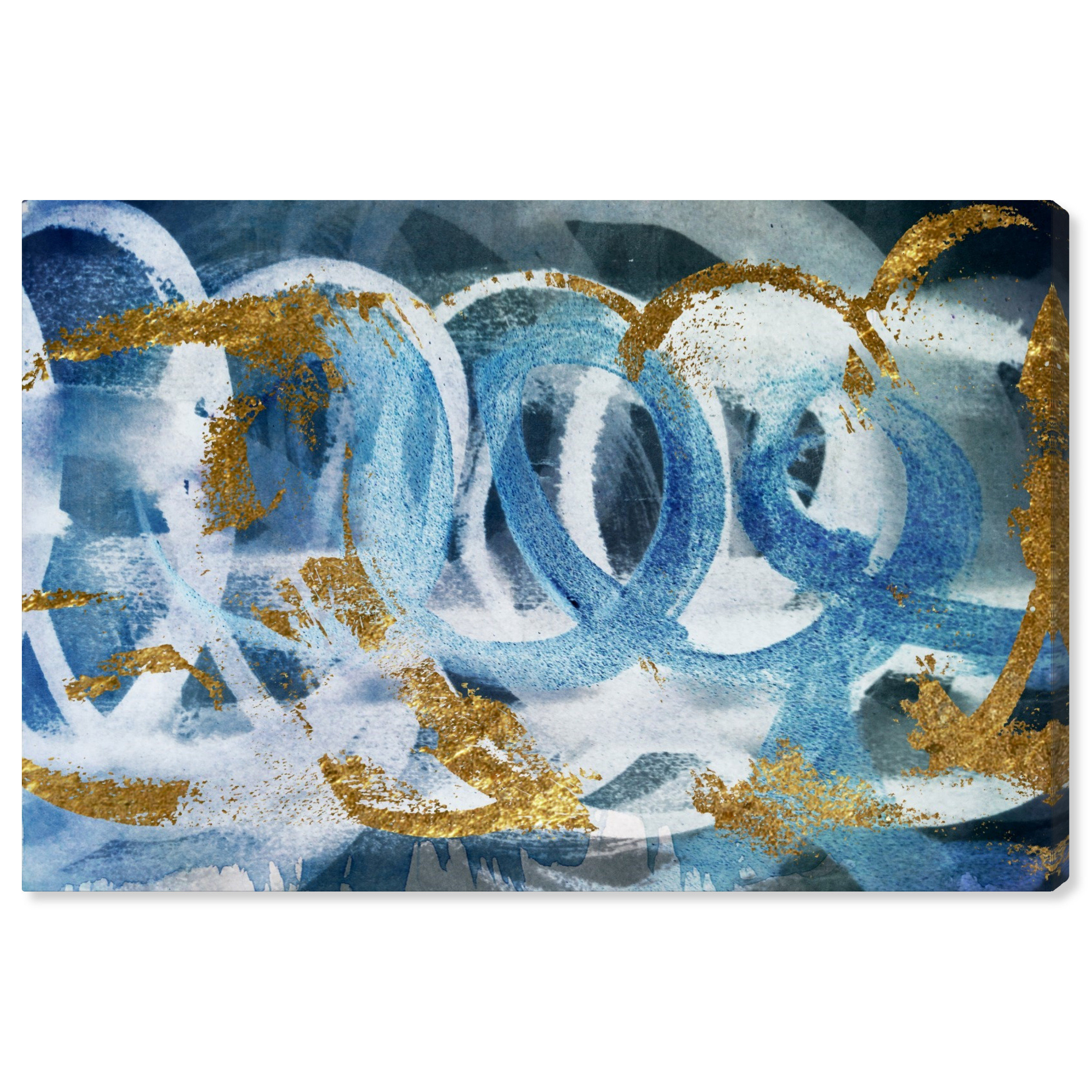 Oliver Gal Prints 'Scriptica' Wrapped Canvas on Canvas - Wayfair Canada