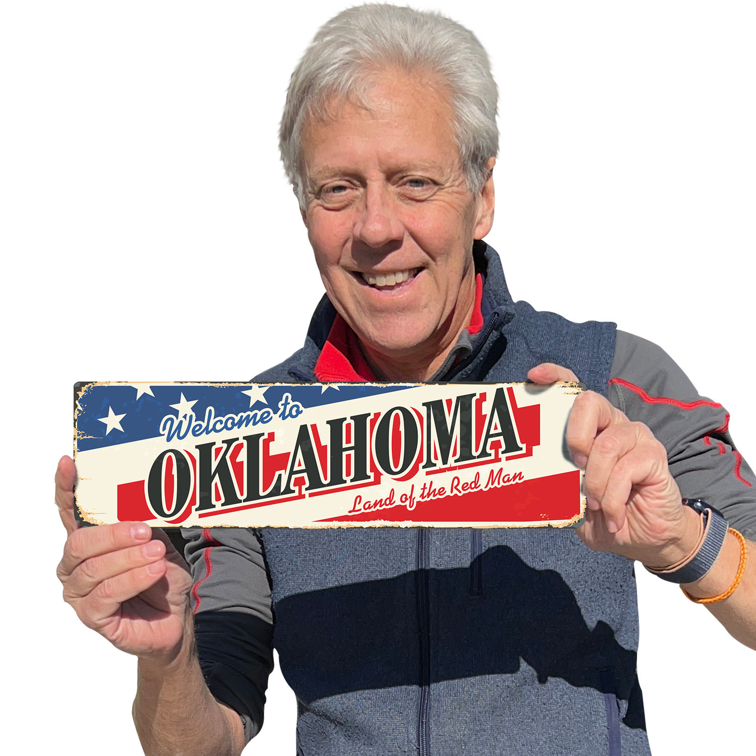 SmartSign Vintage Oklahoma State Sign | Wayfair