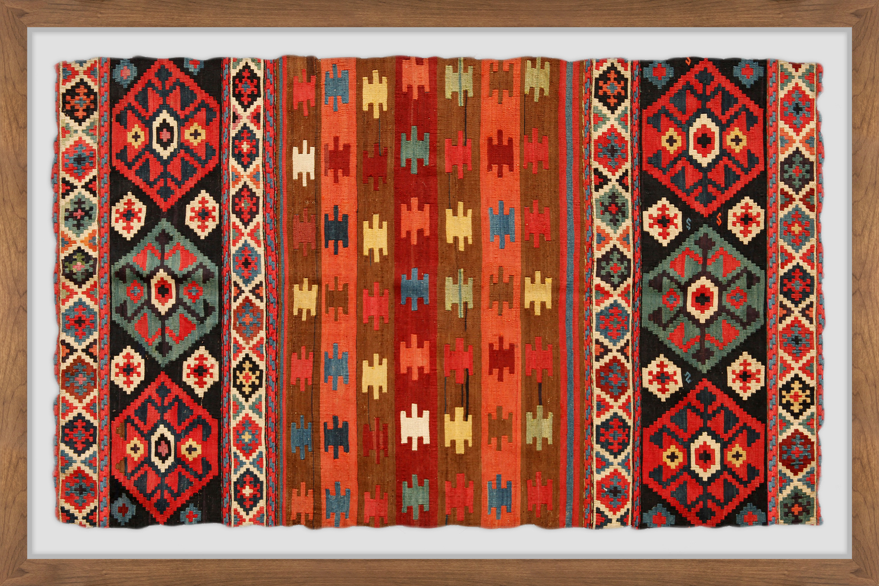 World Menagerie 'Beautiful Abstract' - Picture Frame Print on Paper ...