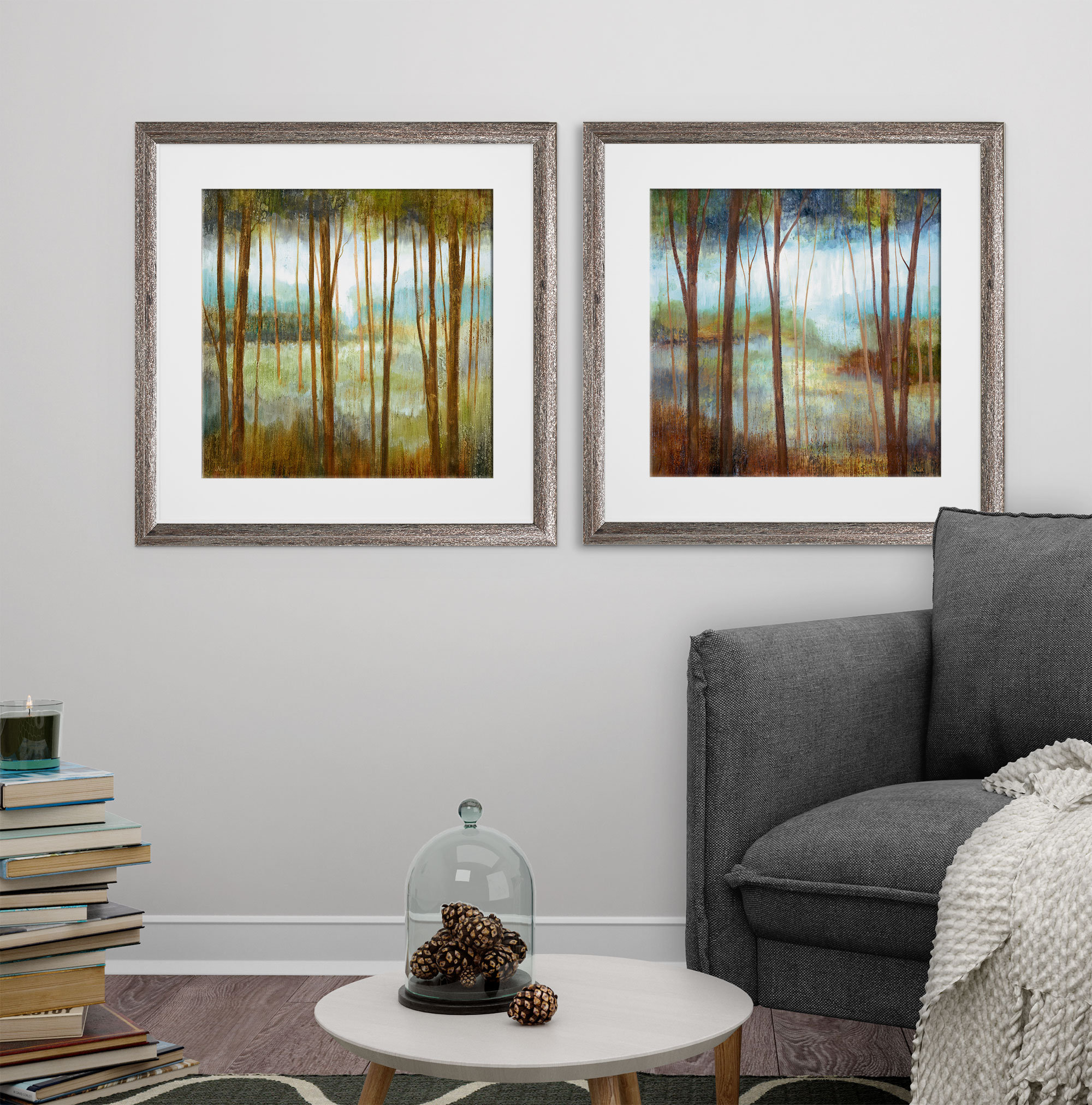 Winston Porter 'Into The Woods' 2 Piece Framed Print Set & Reviews ...