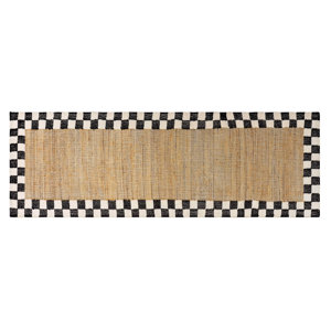 MacKenzie-Childs Check Jute Rug | Wayfair