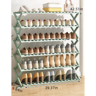 Rebrilliant 30 Pair Shoe Rack | Wayfair