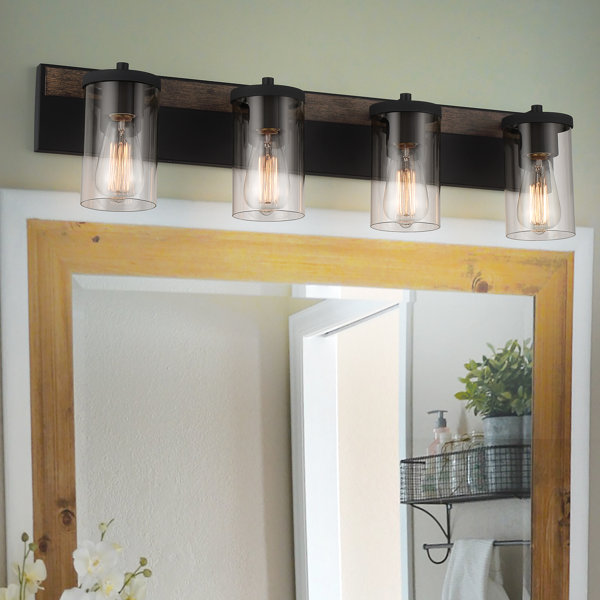 Trent Austin Design® Ormond 4-Light Steel Dimmable Bathroom Vanity ...