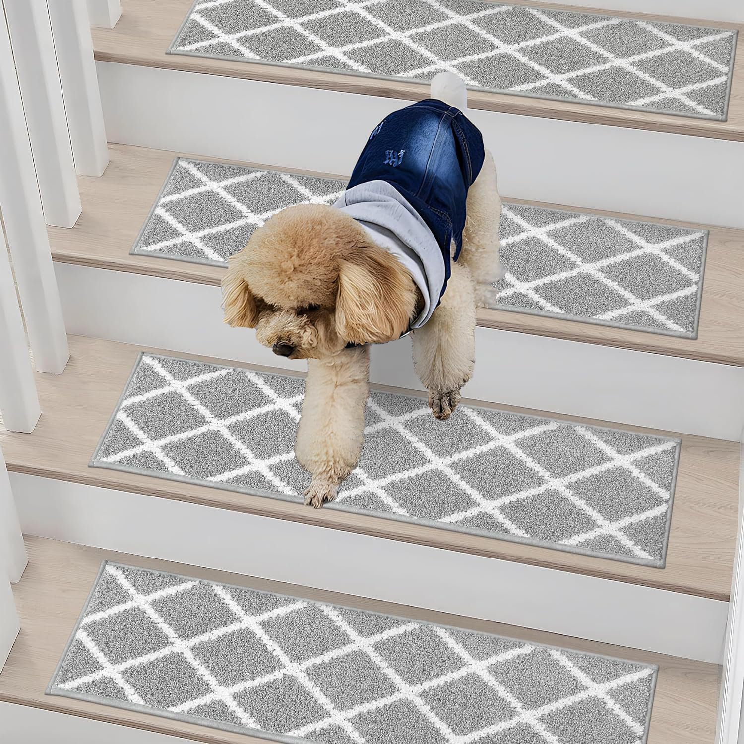Hokku Designs Edging Stair Treads Non-Slip 15PCS | Wayfair