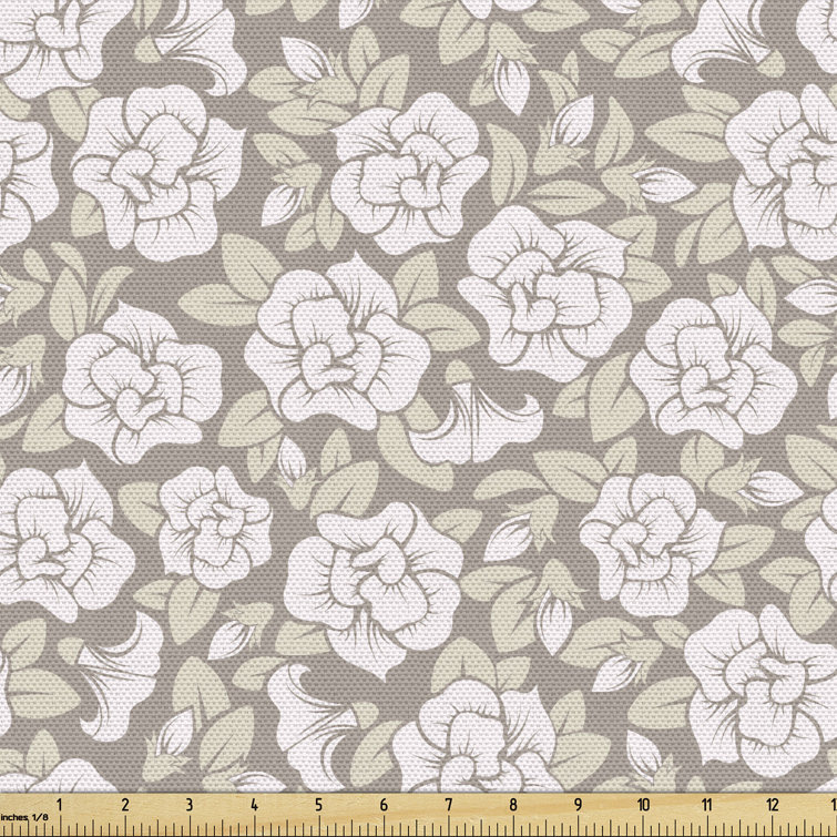 East Urban Home Charlie-Adam Nostalgic Floral Multi-Purpose Fabric ...